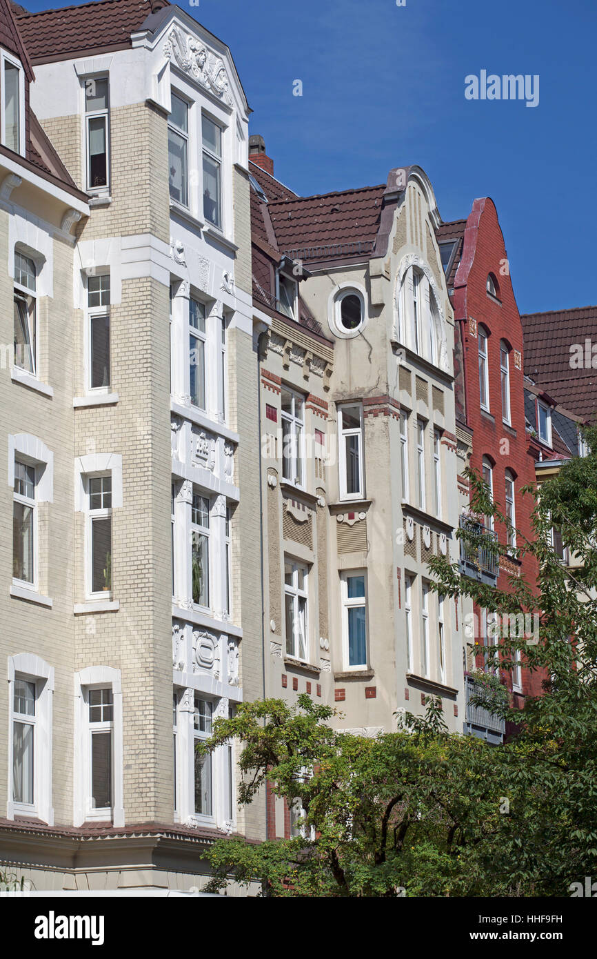 facade, multiple family dwelling, keel, old building, building ...