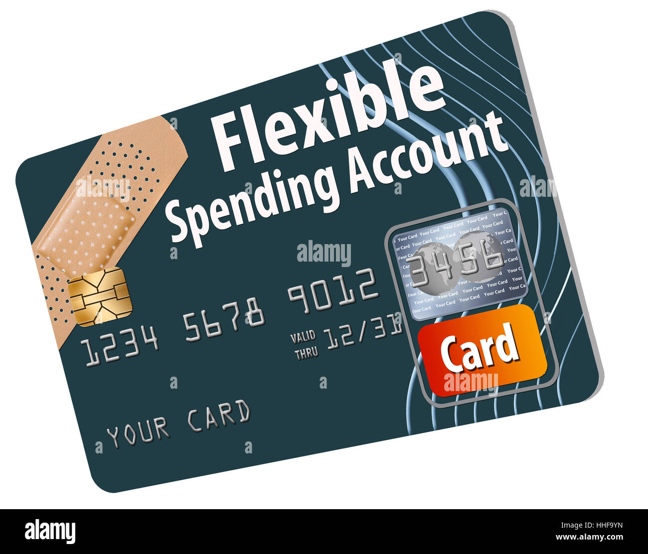 Flexible Spending Account debit card Stock Photo - Alamy
