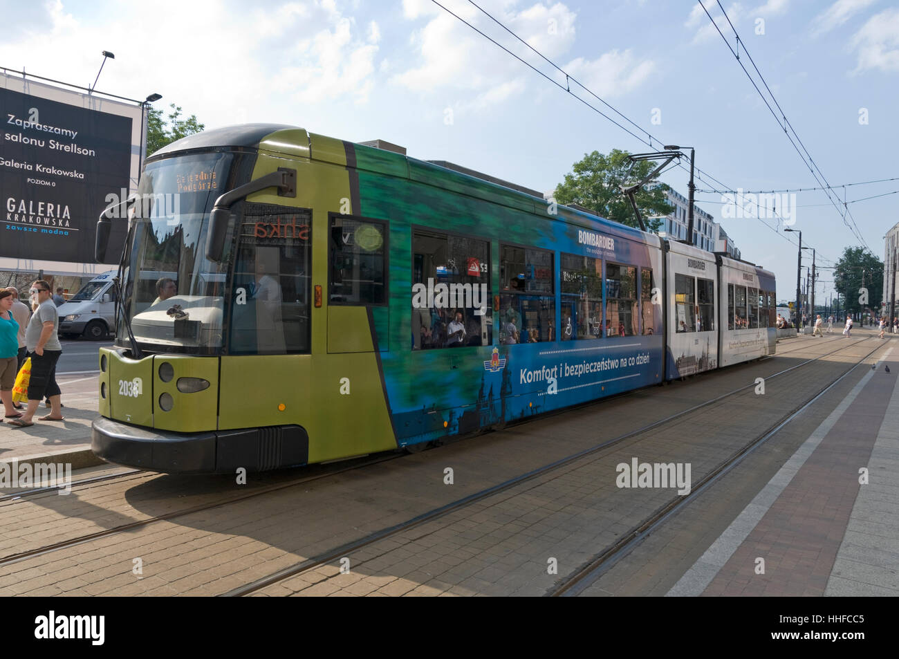 Polish trams hi-res stock photography and images - Alamy