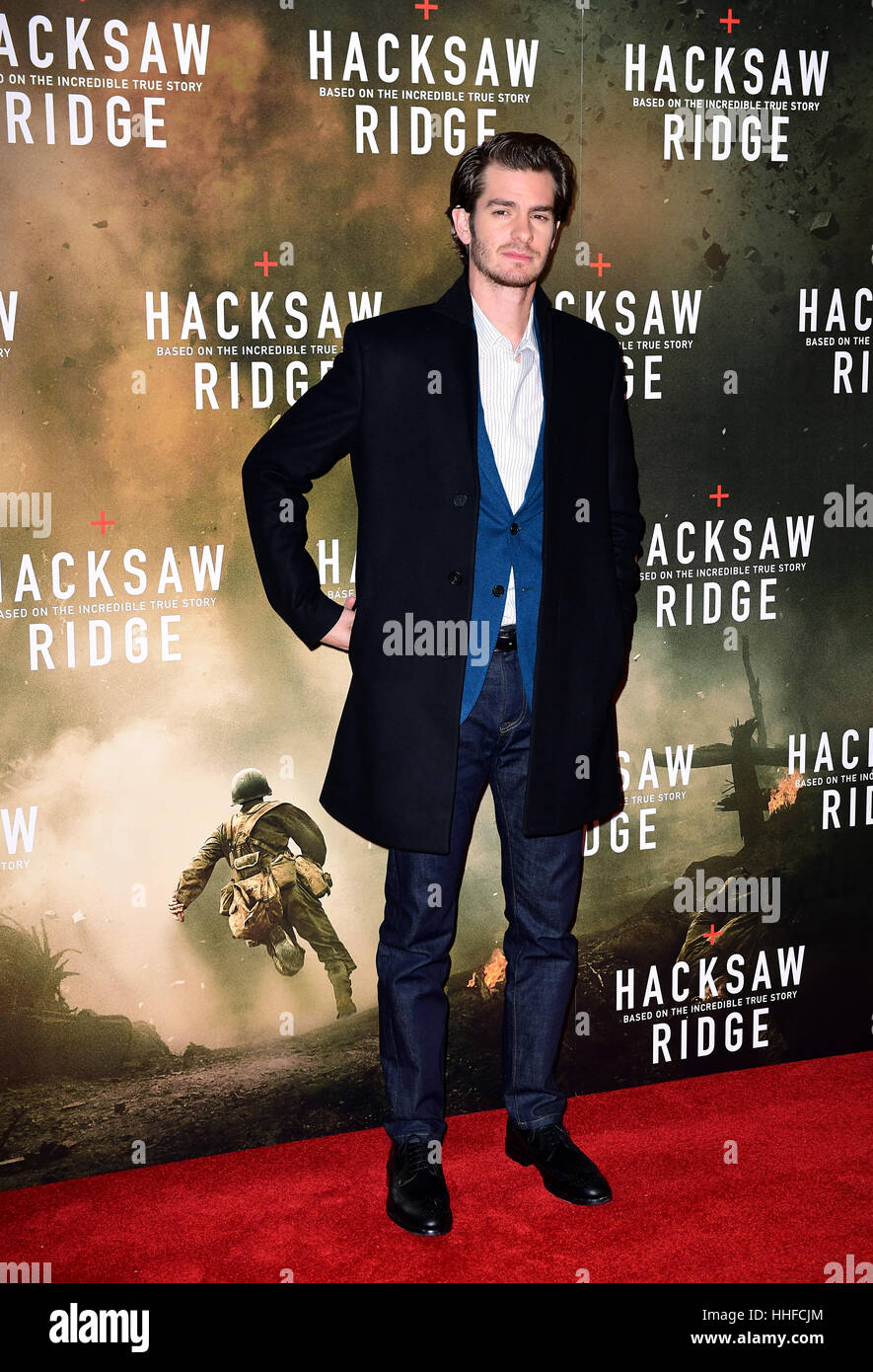 Andrew Garfield attending the Hacksaw Ridge special screening at ...