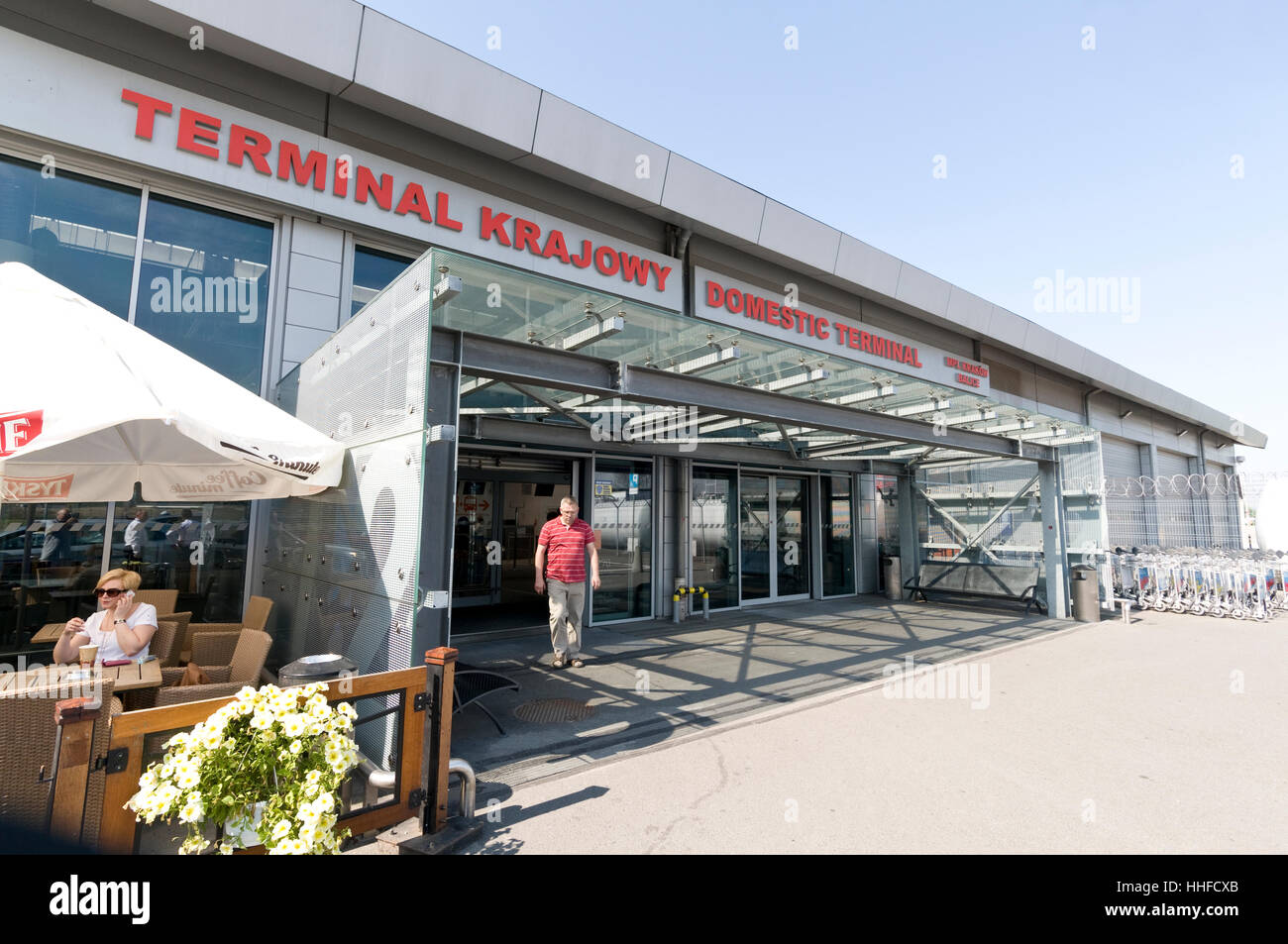 Krakow airport hi-res stock photography and images - Alamy