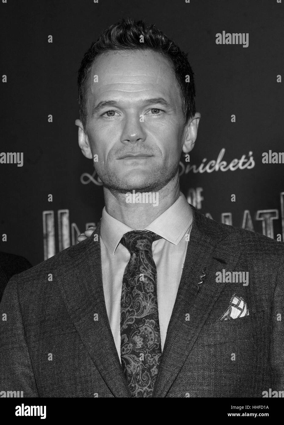 Patrick neil harris Black and White Stock Photos & Images - Alamy