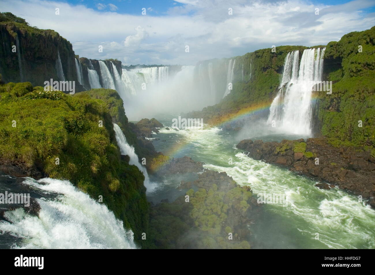 Iguazu waterfalls, Argentina and Brazil Stock Photo - Alamy