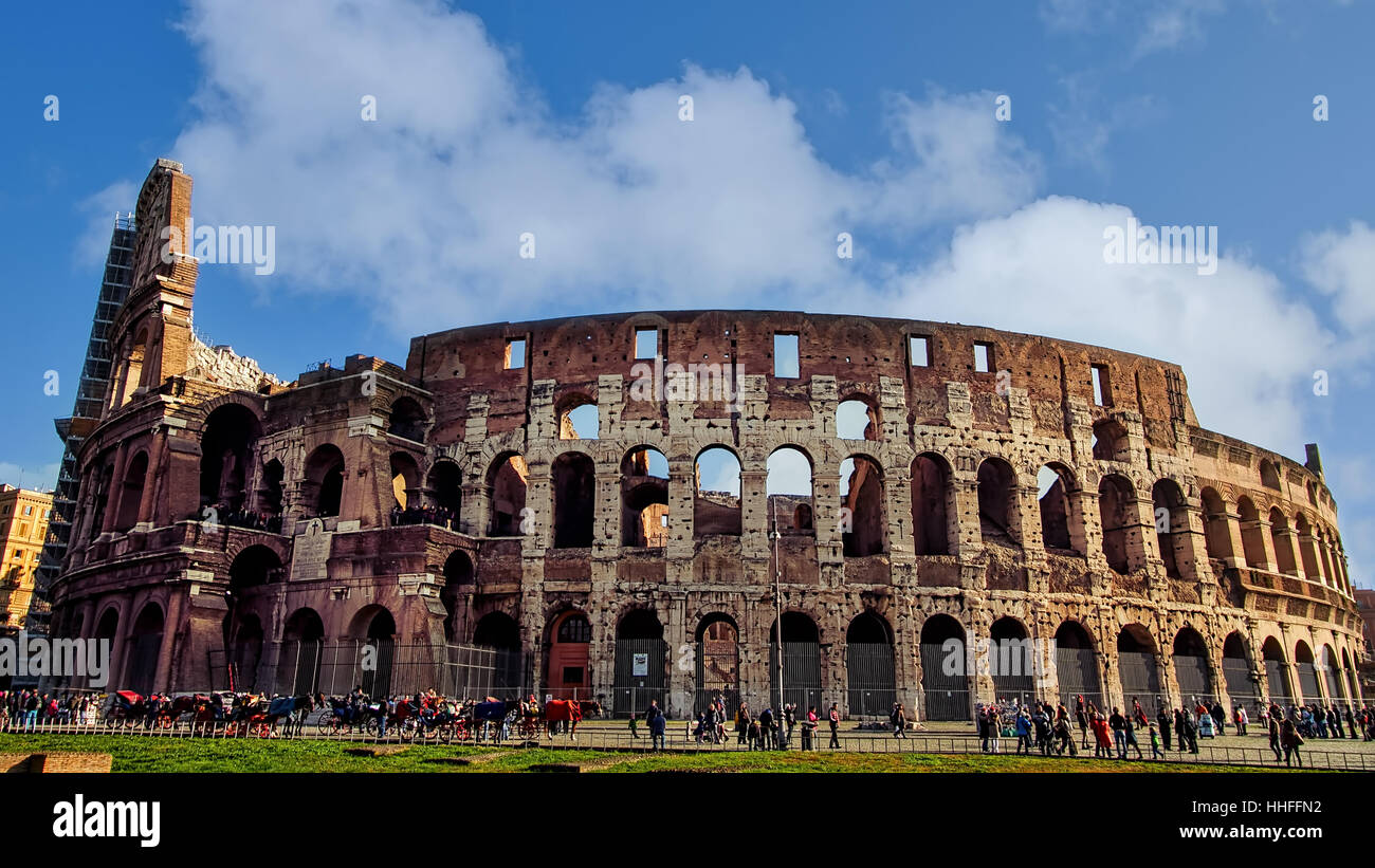 Ancient open air theatre rome italy hi-res stock photography and images ...