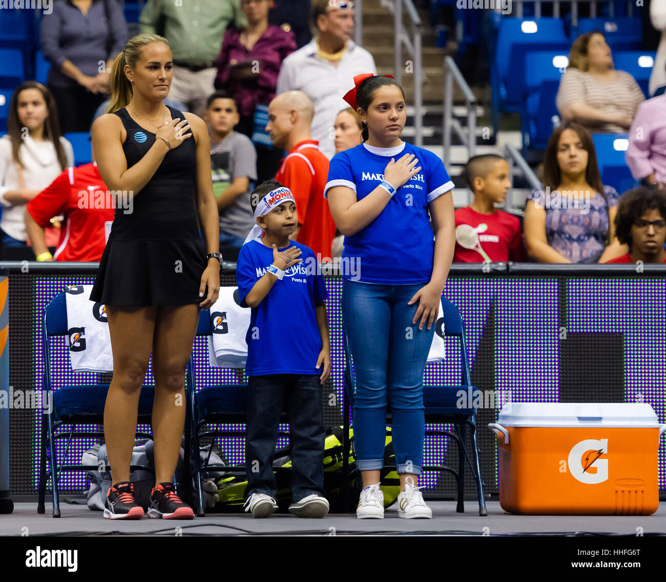 SAN JUAN, PUERTO RICO - DECEMBER 15 : Monica Puig at the 2016 Monica ...