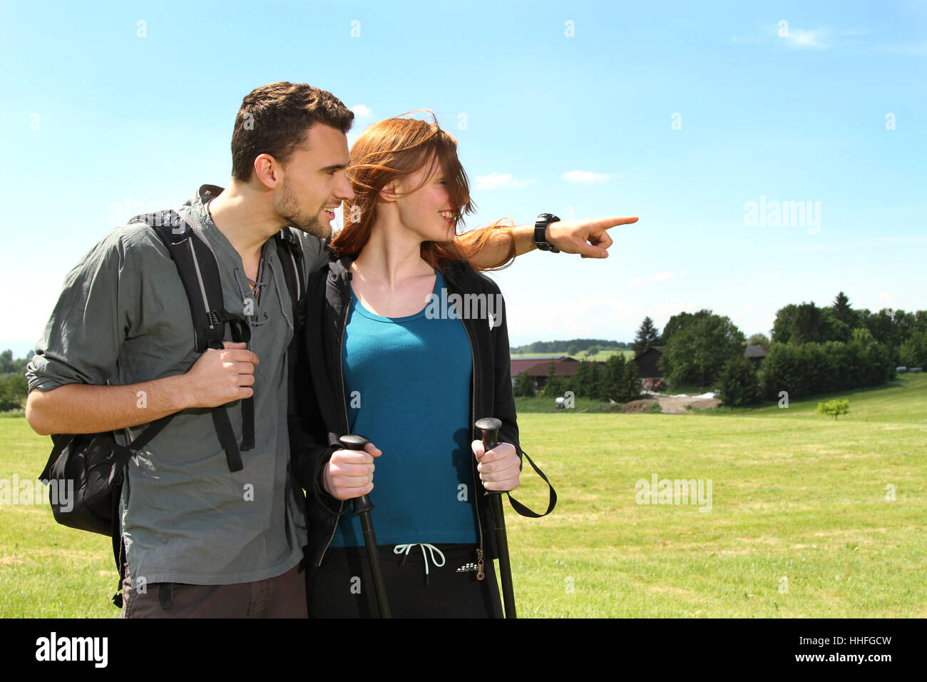 woman, sport, sports, hike, go hiking, ramble, outing, backpack ...