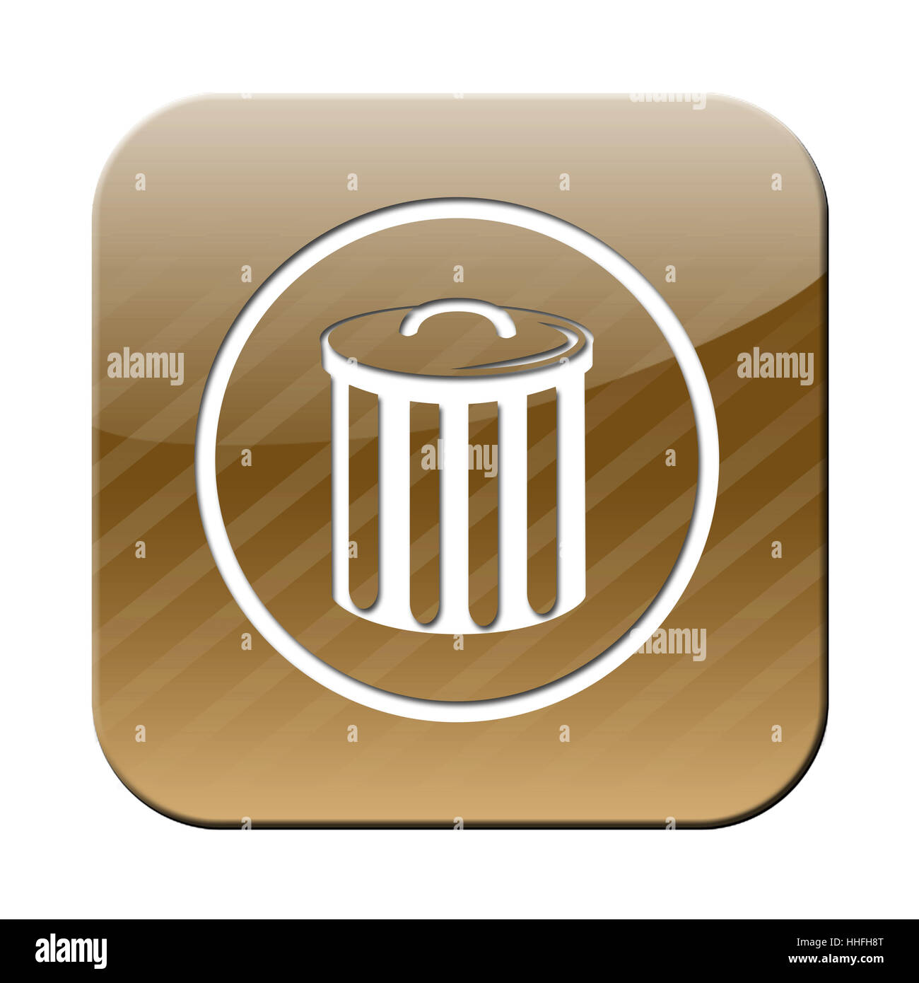 garbage can, button, mull, refuse, defunct, discharge, pictogram ...