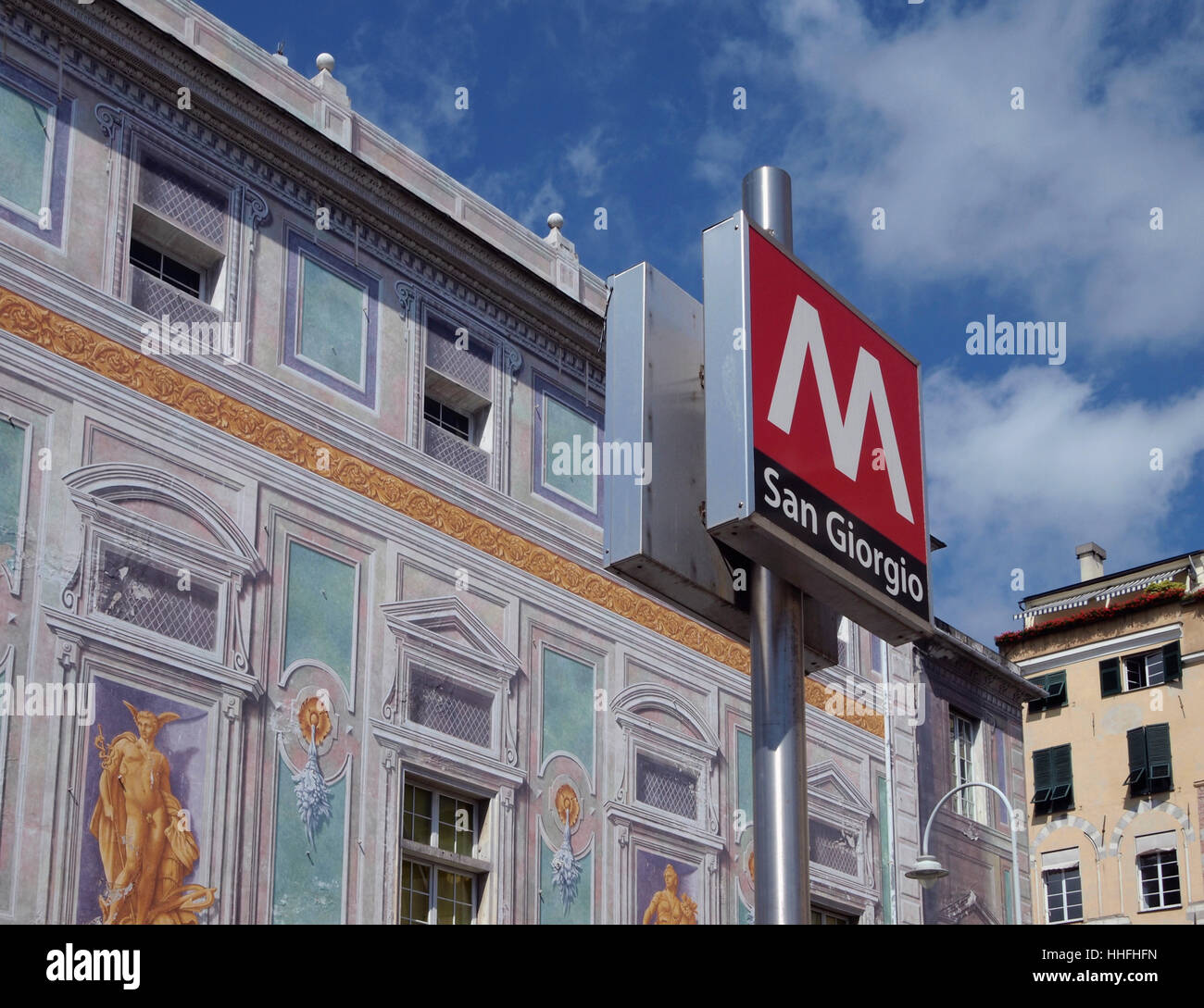 Genoa metro hi-res stock photography and images - Alamy