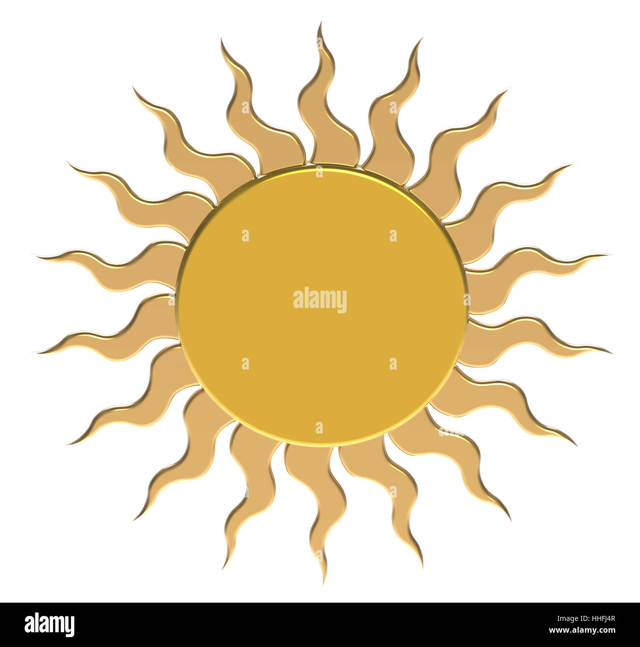 isolated, golden, illustration, sunbeam, render, pictogram, symbol ...