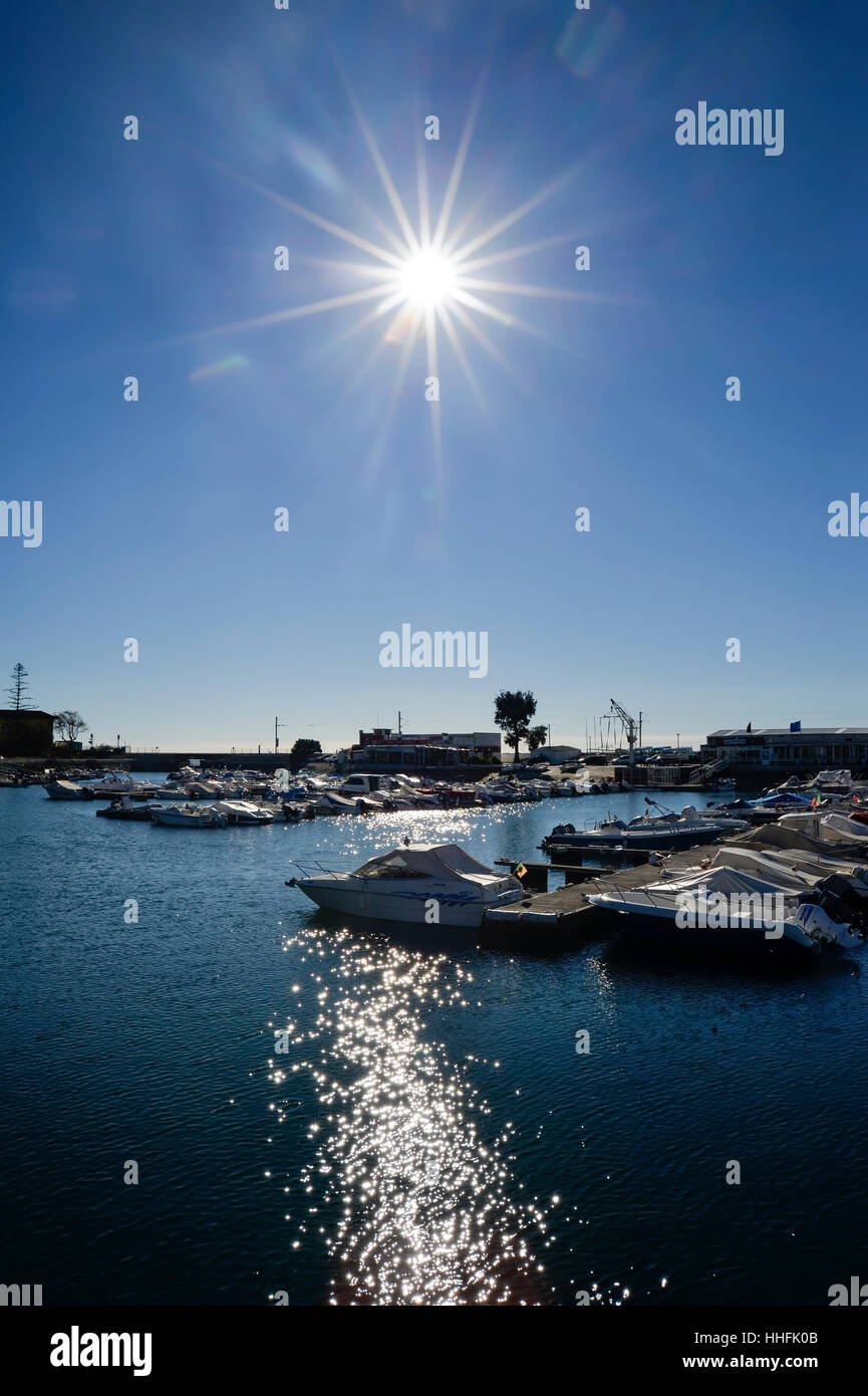 Faro marina in Portugal Stock Photo - Alamy