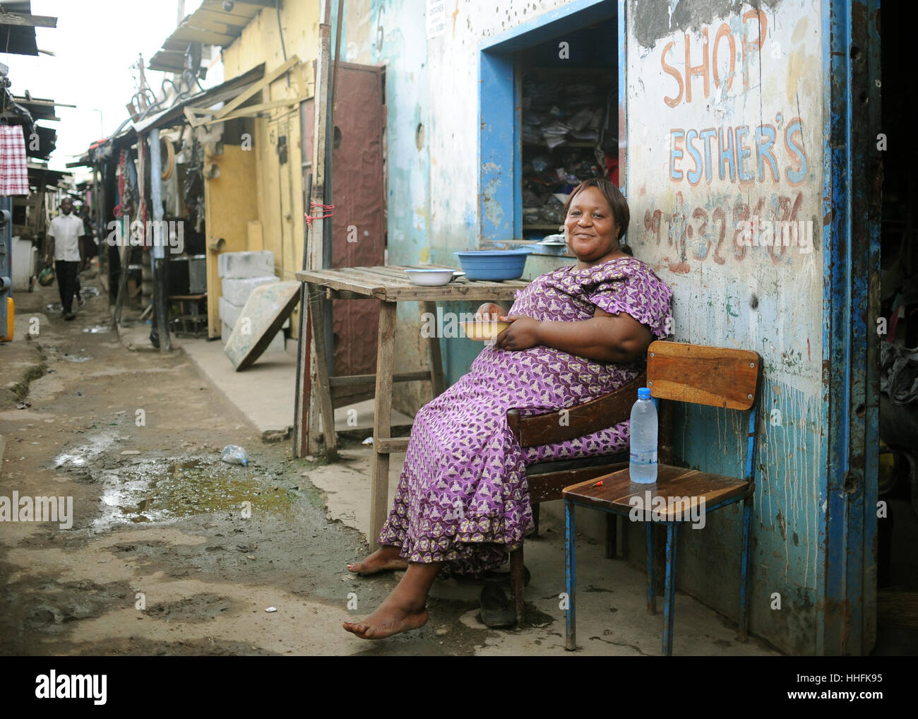Zambia lusaka slum hi-res stock photography and images - Alamy