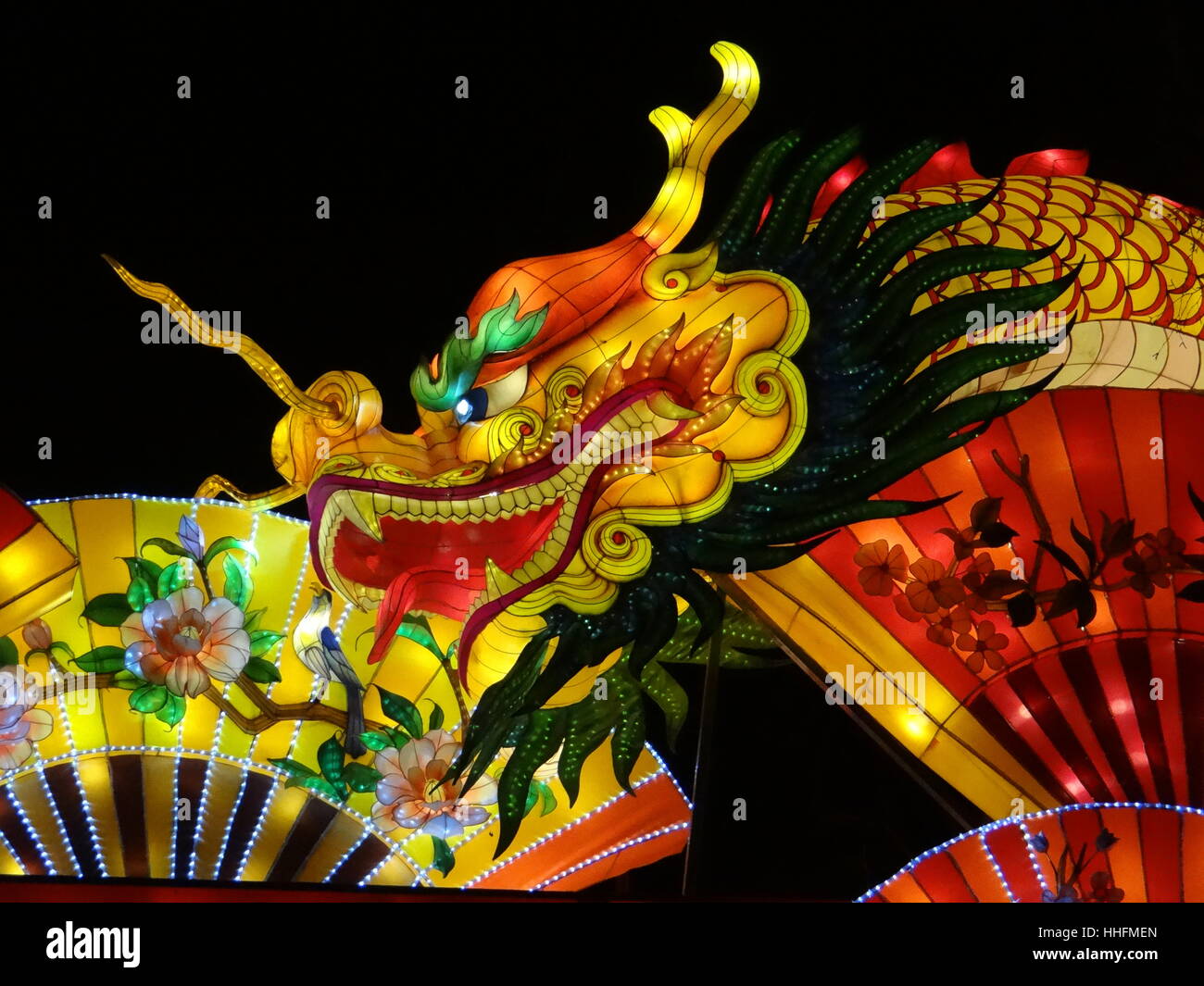 London, UK. 18th Jan, 2017. Magical Lantern Festival opens in London ...