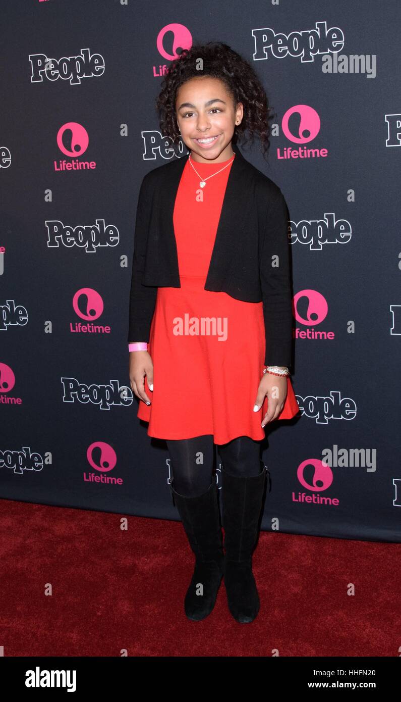 New York, USA. 18th Jan, 2017. Grace Capeless at arrivals for Beaches ...