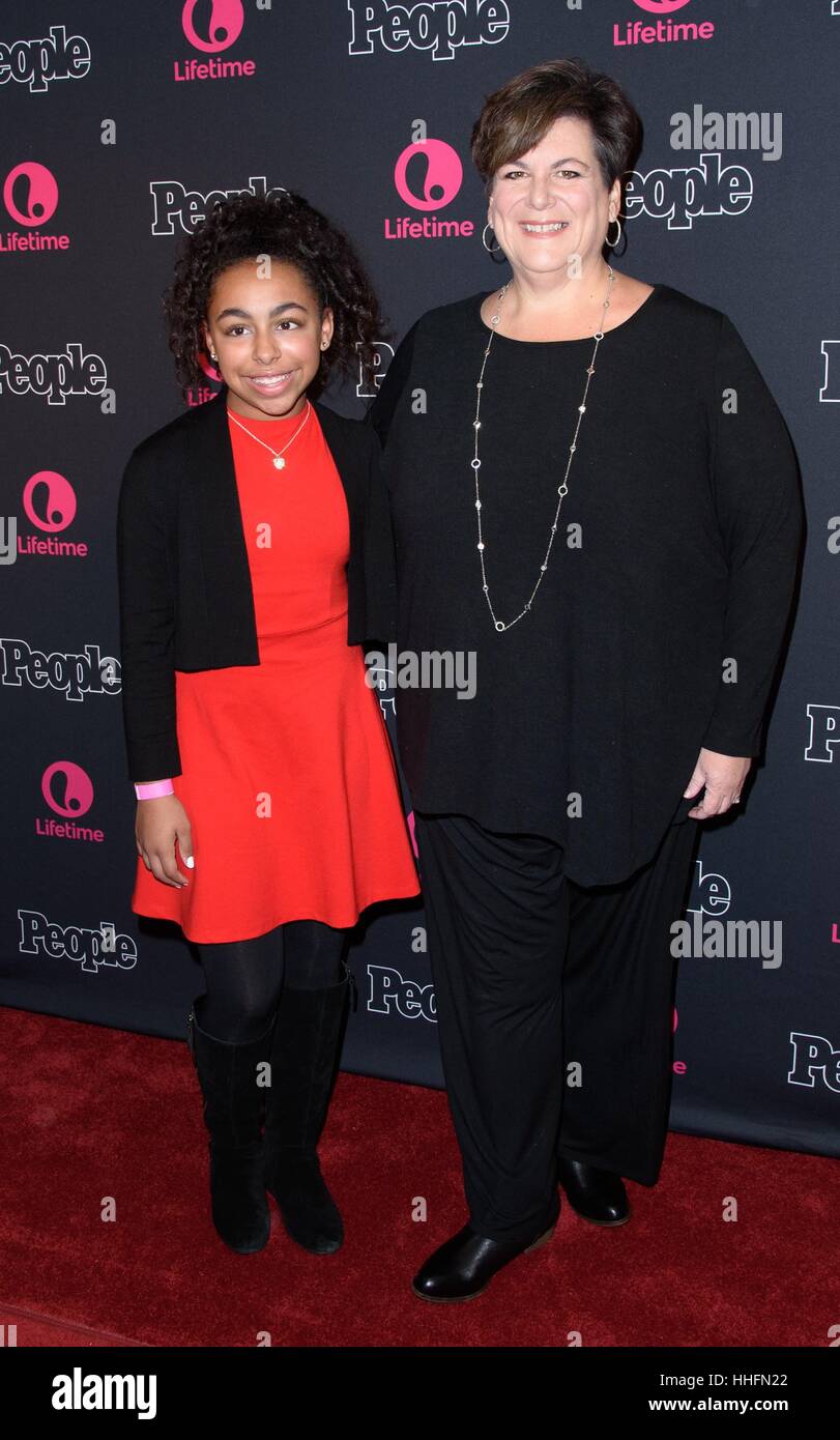 New York, USA. 18th Jan, 2017. Grace Capeless, Jodi Capeless at ...