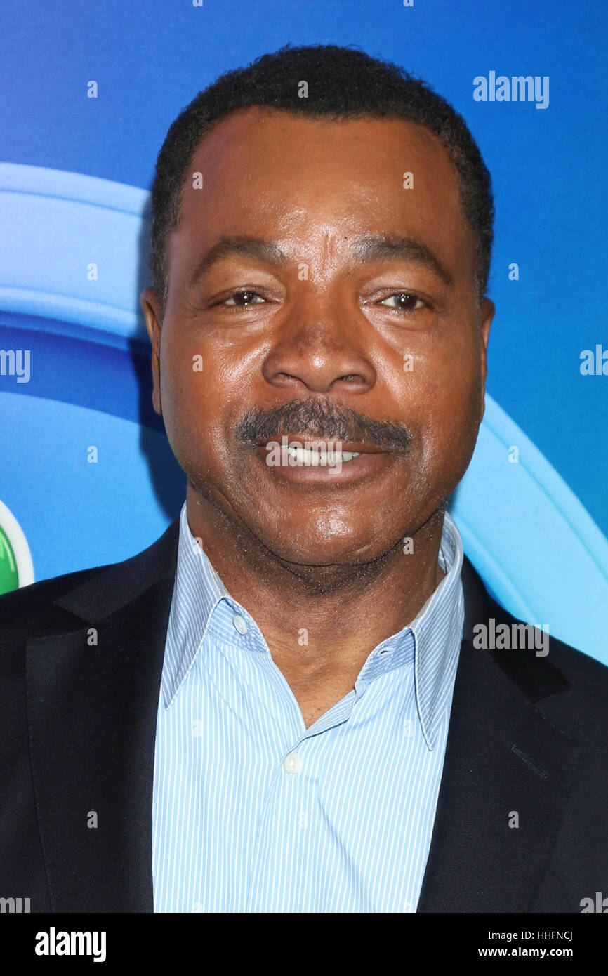 Pasadena, USA. 18th Jan, 2017. Carl Weathers at the NBC Universal ...