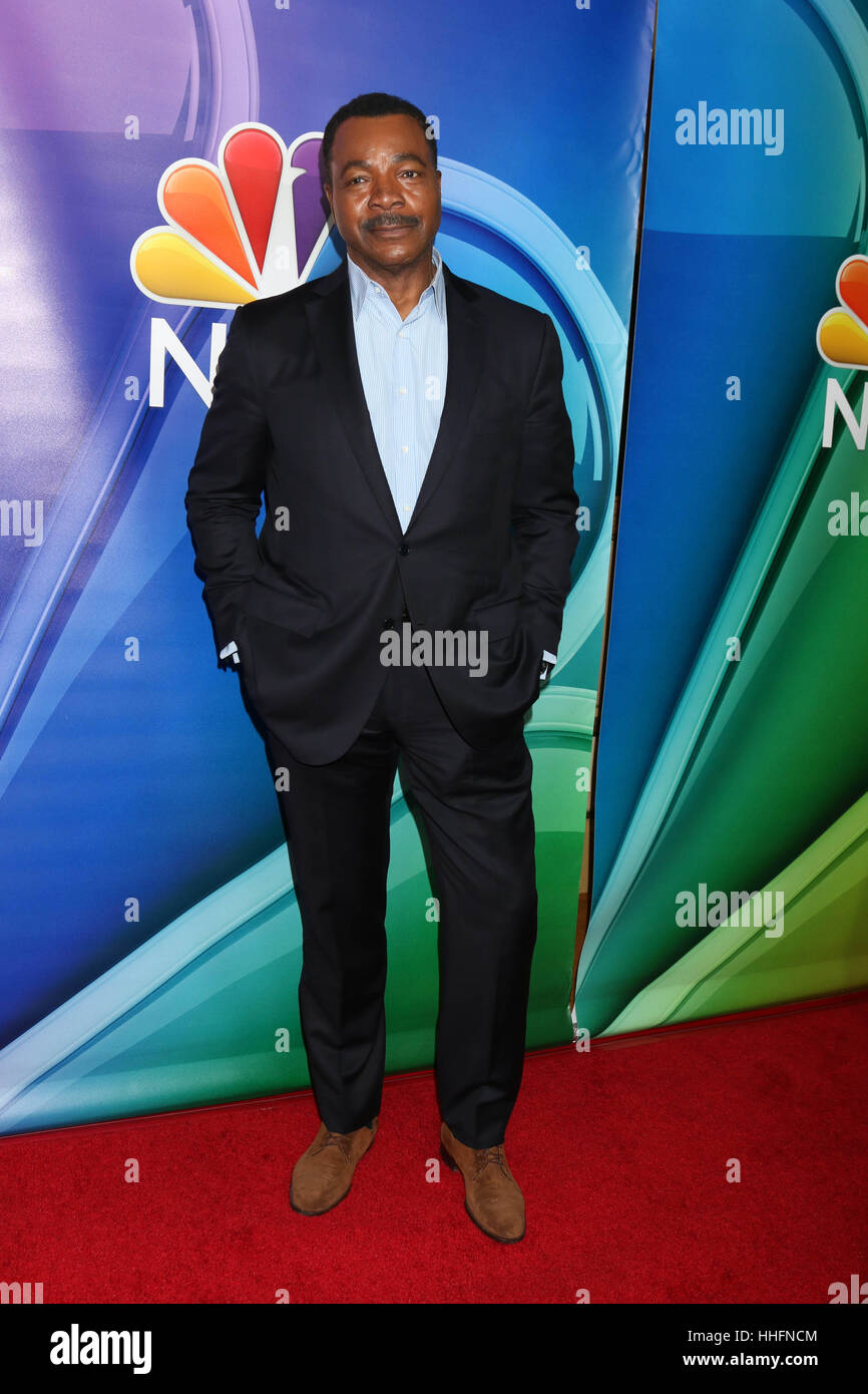 Pasadena, USA. 18th Jan, 2017. Carl Weathers at the NBC Universal ...