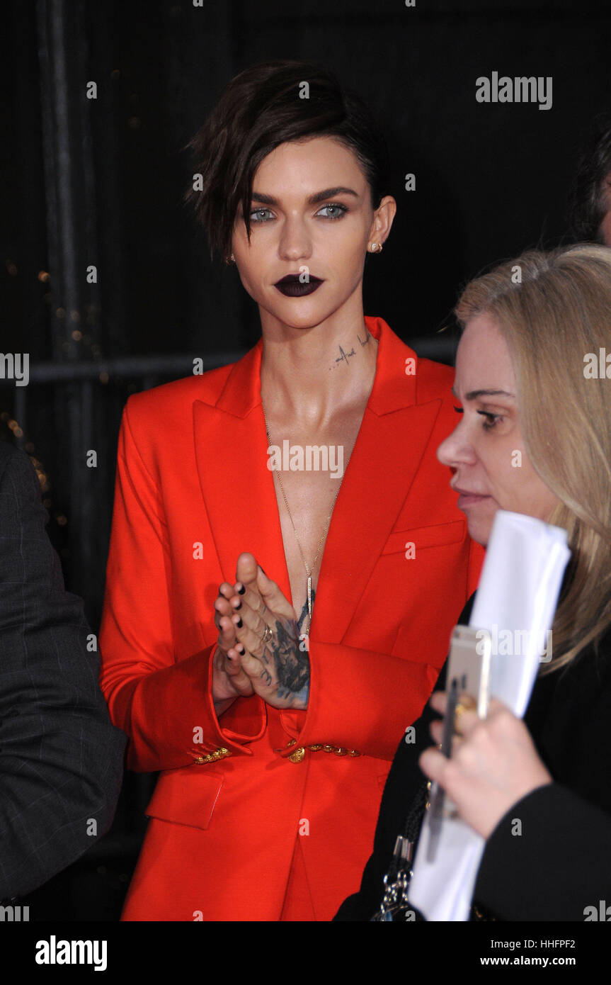 Ruby rose 2017 hi-res stock photography and images - Alamy