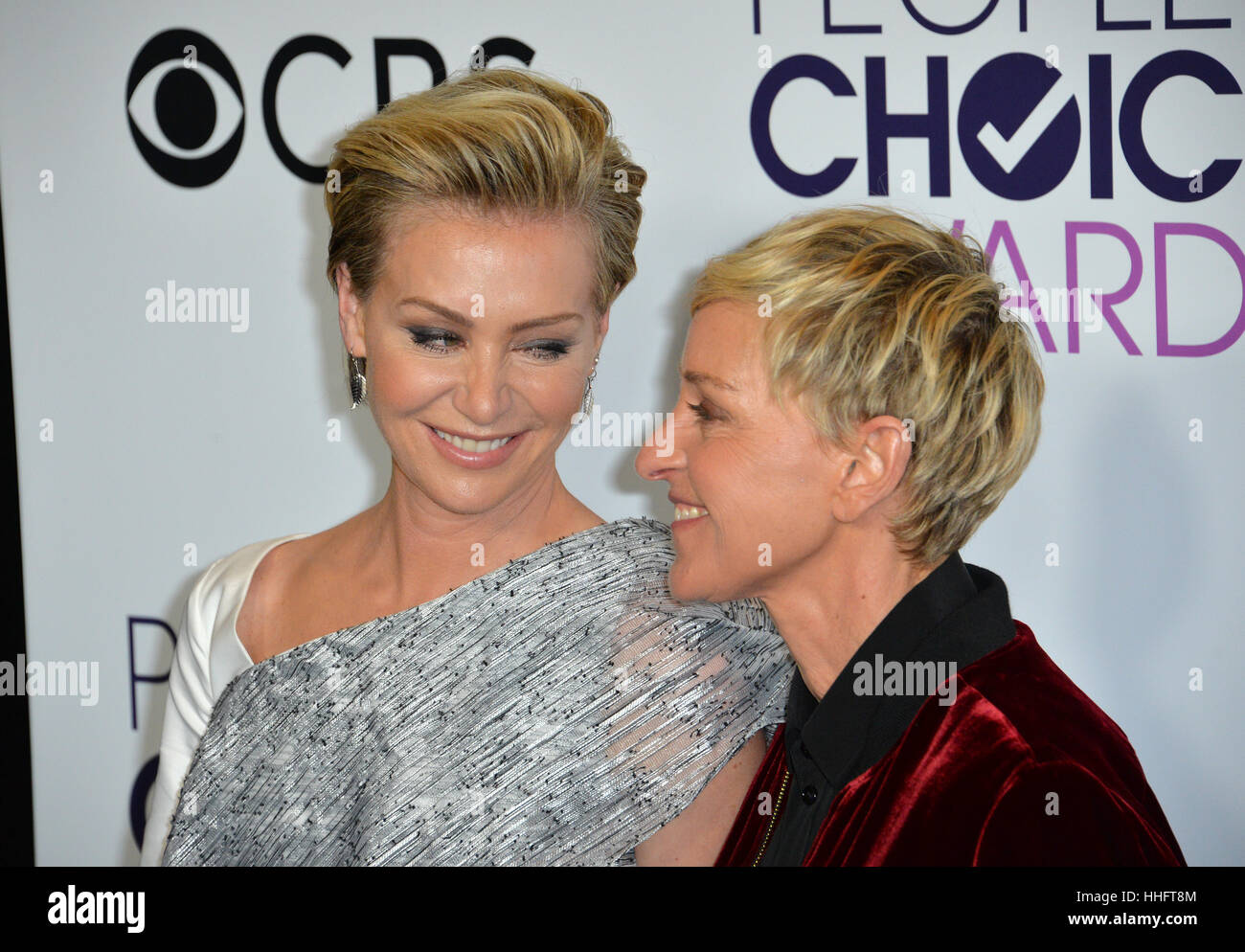 Los Angeles, California, USA. 18th January 2017. Actress/comedian Ellen ...
