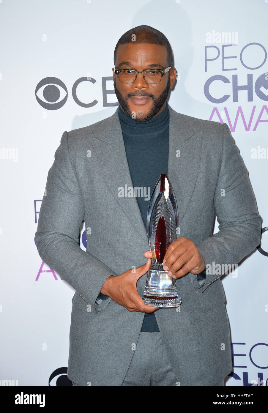Los Angeles, California, USA. 18th January 2017. Actor Tyler Perry at ...