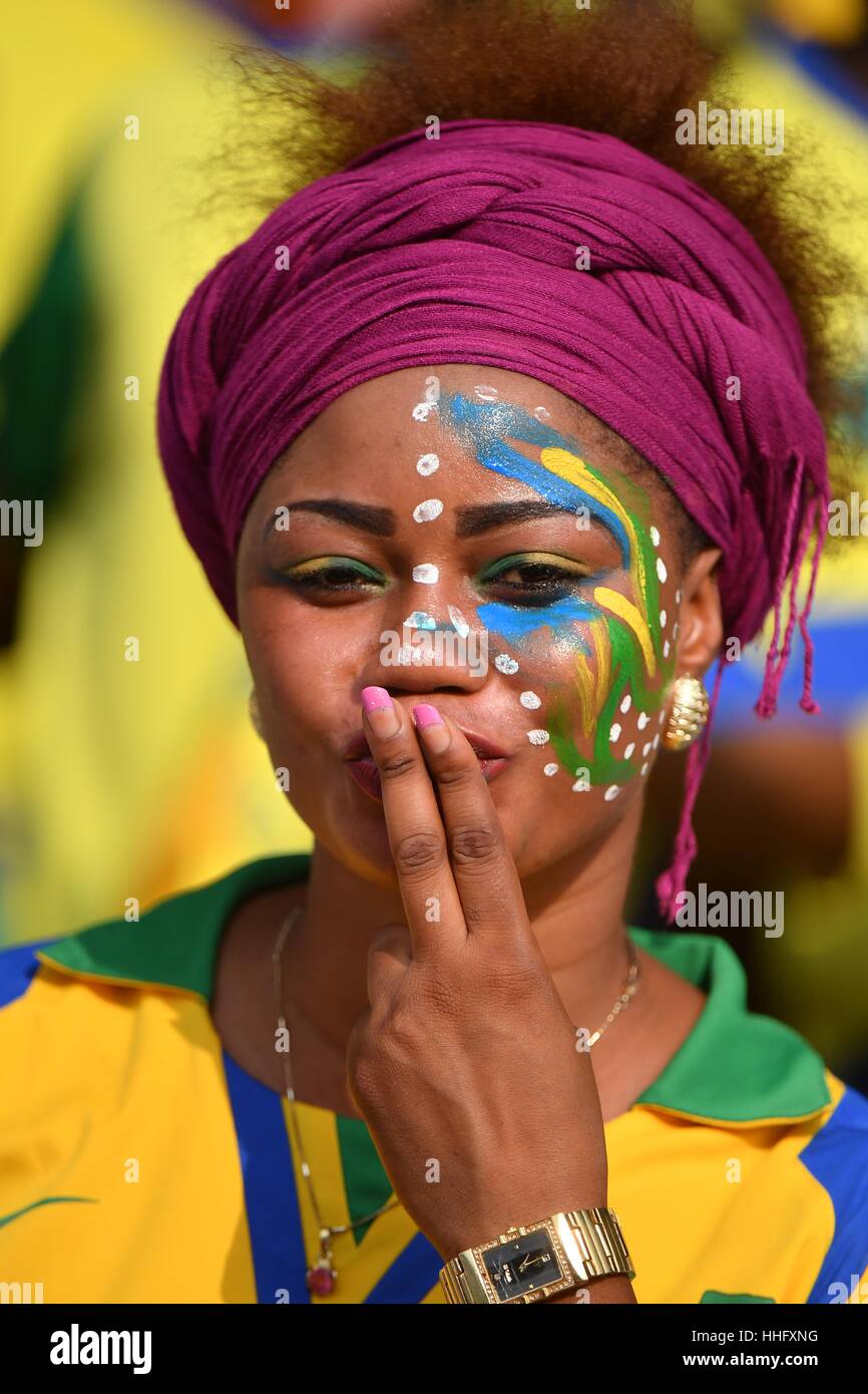 January 18th 2017,Stade de l’Amitie, Gabon, Africa; Group A match ...