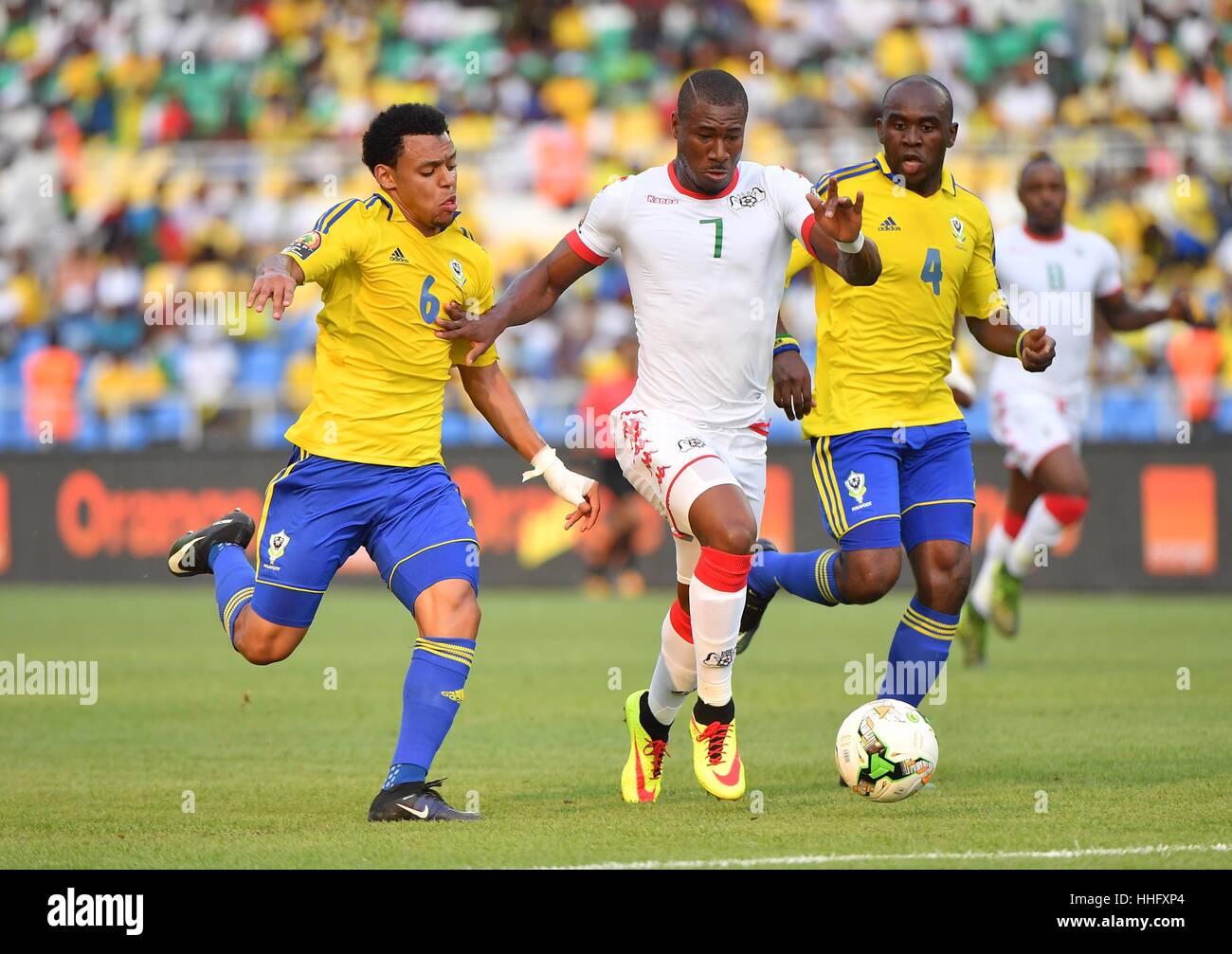 January 18th 2017,Stade de l’Amitie, Gabon, Africa; Group A match ...