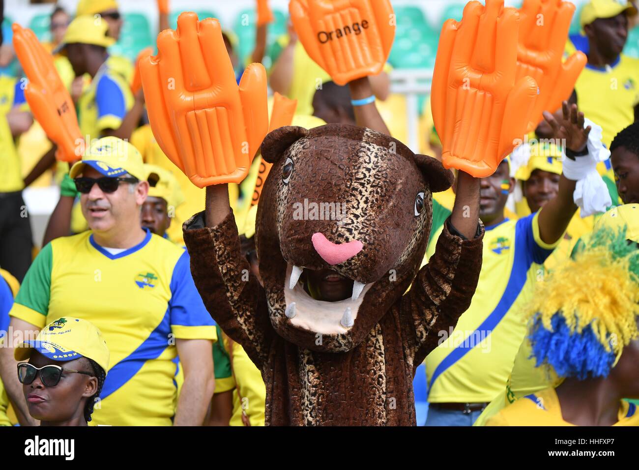 January 18th 2017,Stade de l’Amitie, Gabon, Africa; Group A match ...