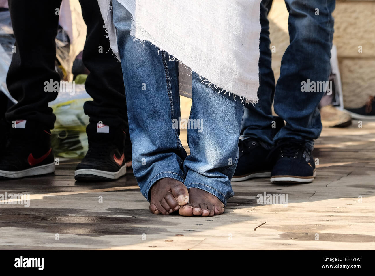 Qasr Al Yahud, Israel. 19th January, 2017. Archbishop Mor Sewerios ...