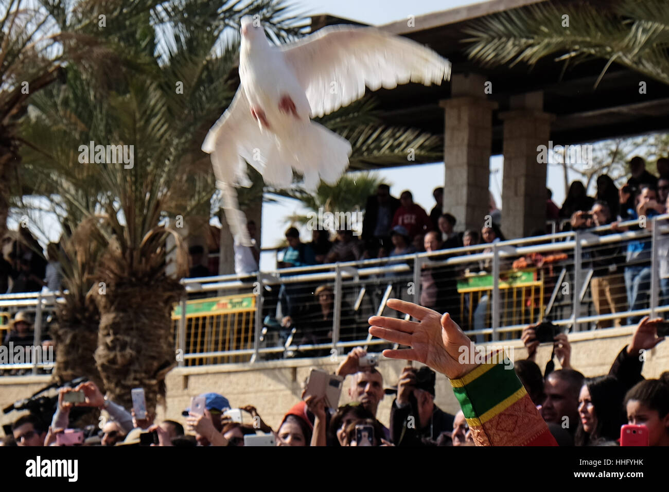 Qasr Al Yahud, Israel. 19th January, 2017. Archbishop MOR SEWERIOS ...