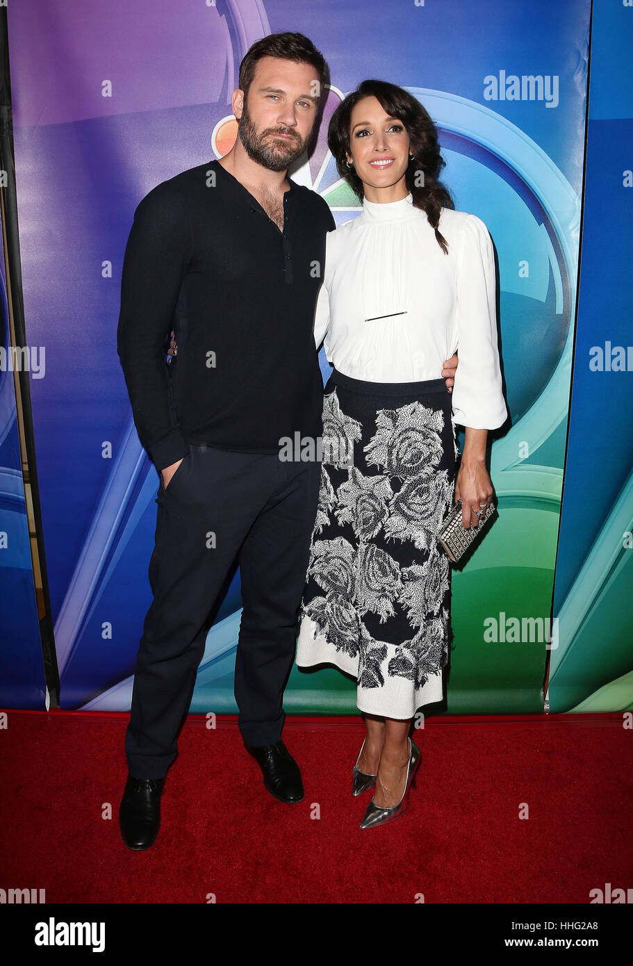 Pasadena, California, USA. 18th Jan, 2017. Clive Standen, Jennifer ...