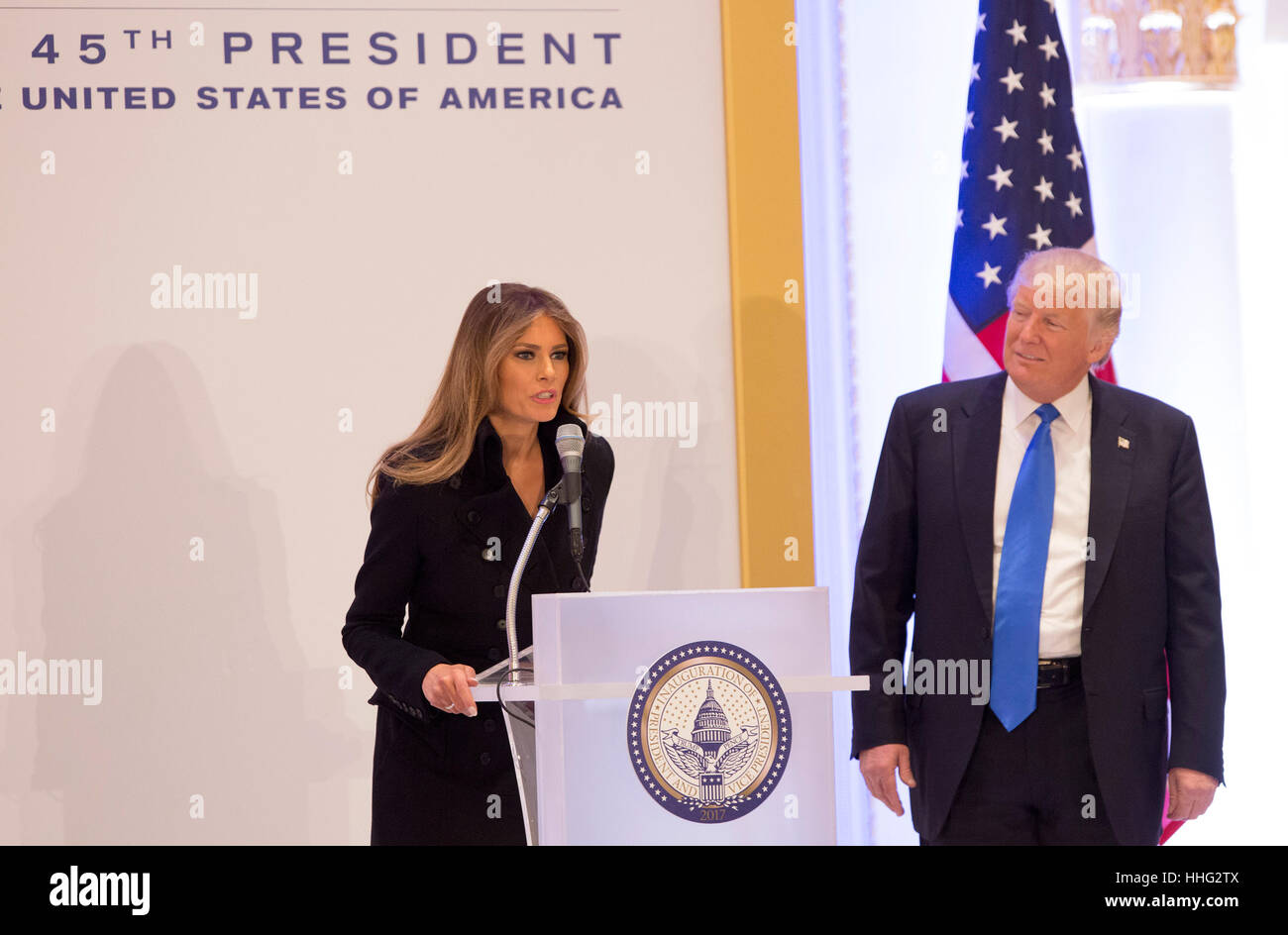 Maryland, USA. 19th Jan, 2017. President-elect of The United States ...