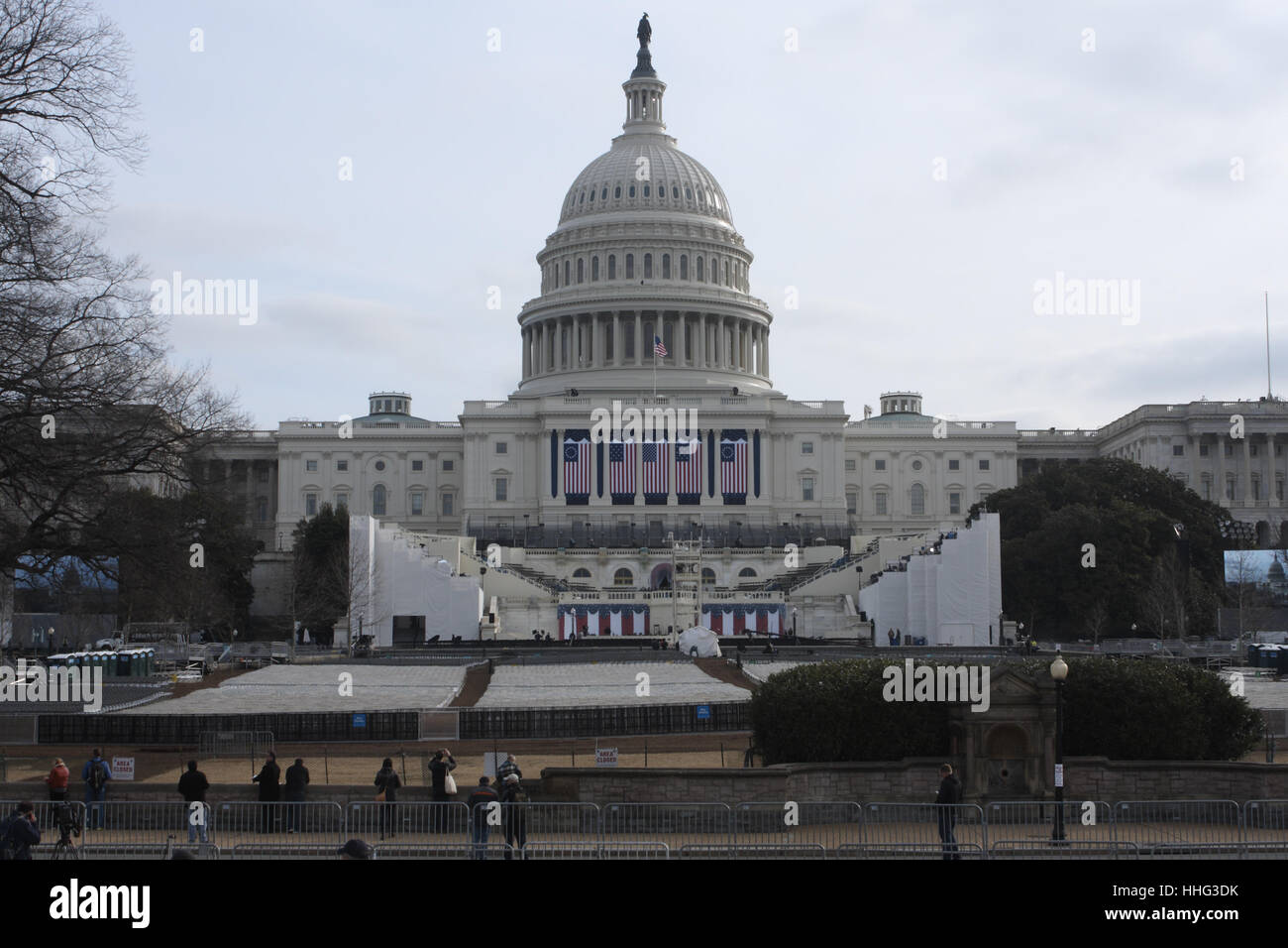 Inauguration platform hi-res stock photography and images - Alamy