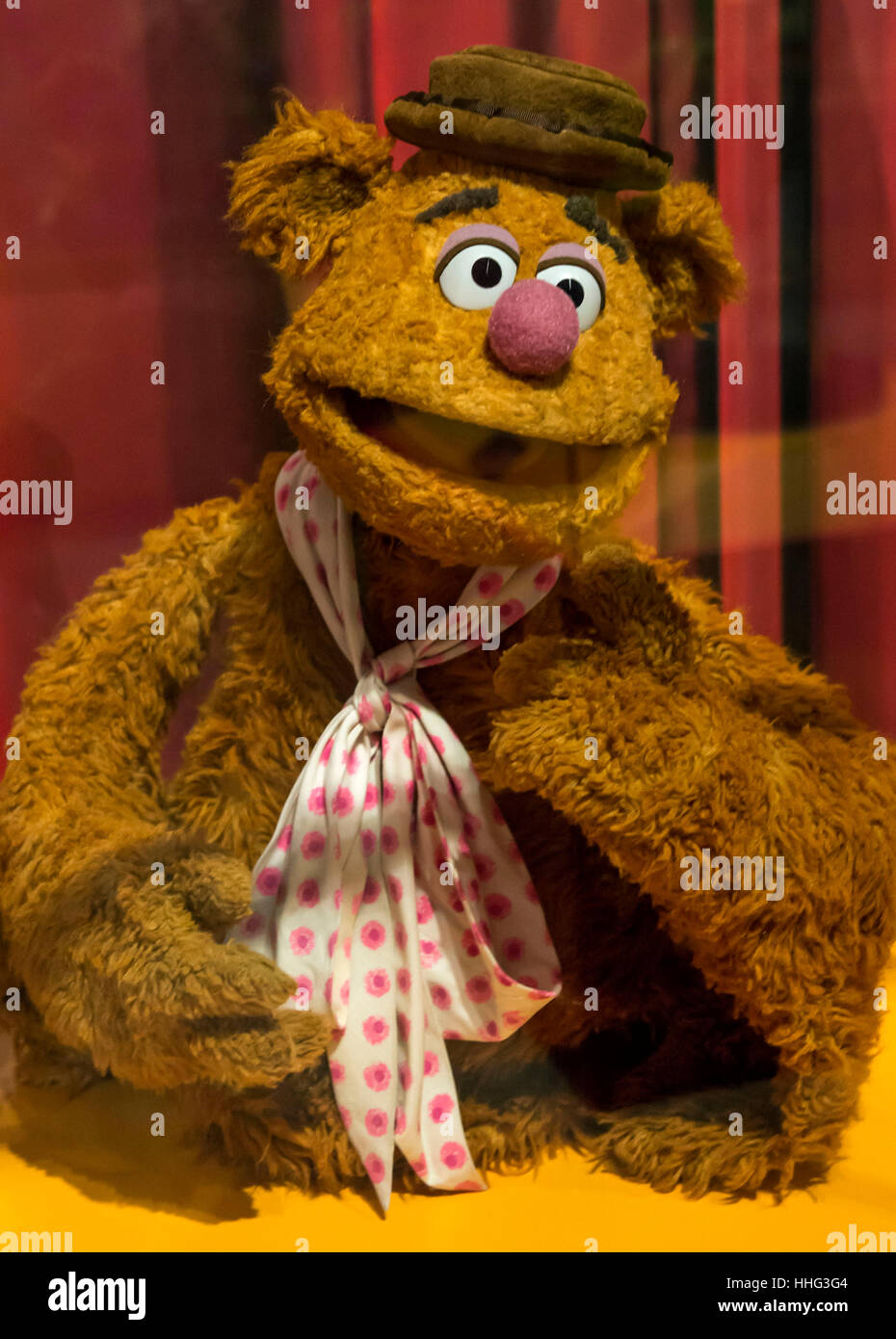 Atlanta, USA. 19th Jan, 2017. Fozzie Bear, a puppet performed on the ...