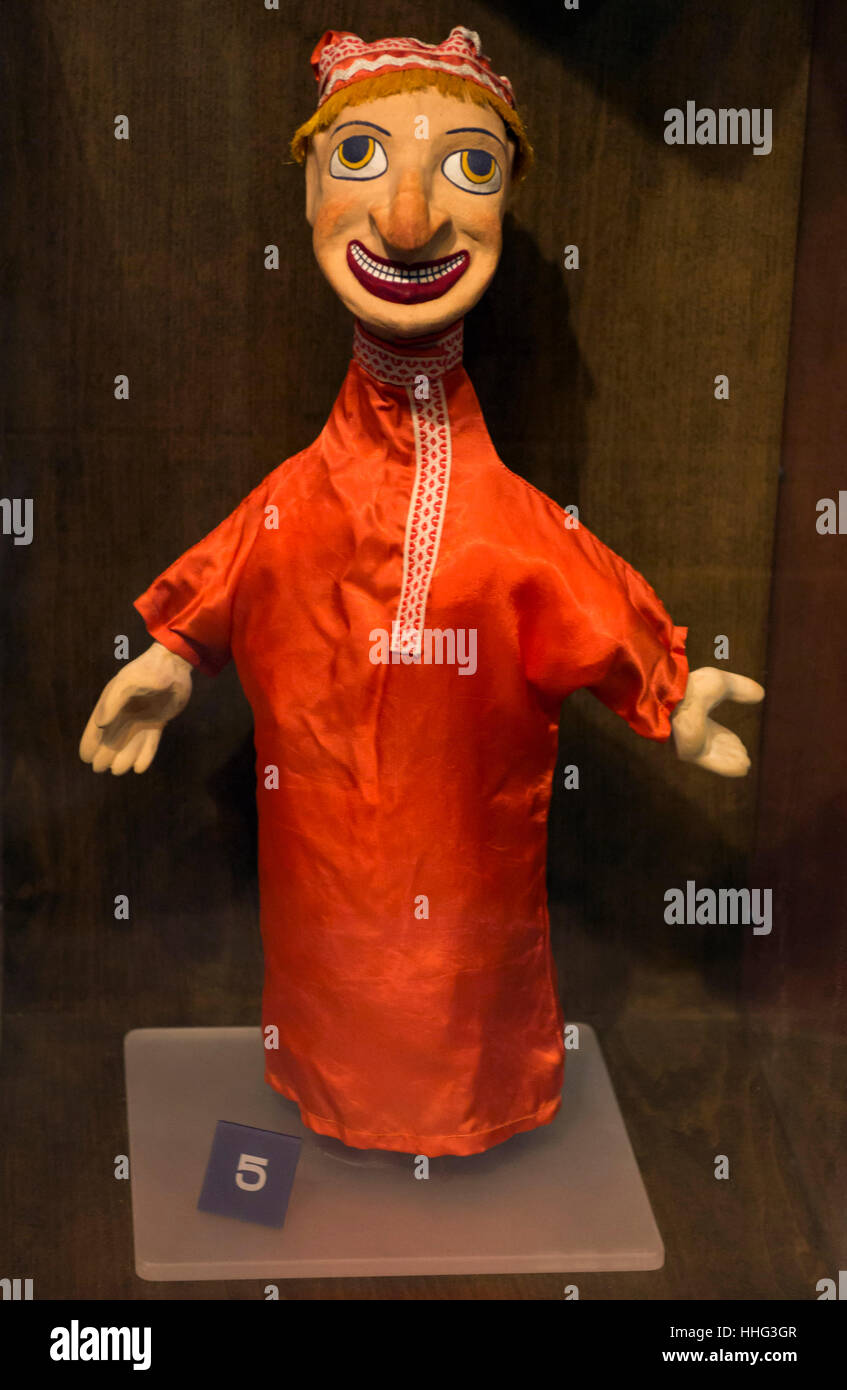 Atlanta, USA. 19th Jan, 2017. A Russian-made Petrushka puppet is seen ...