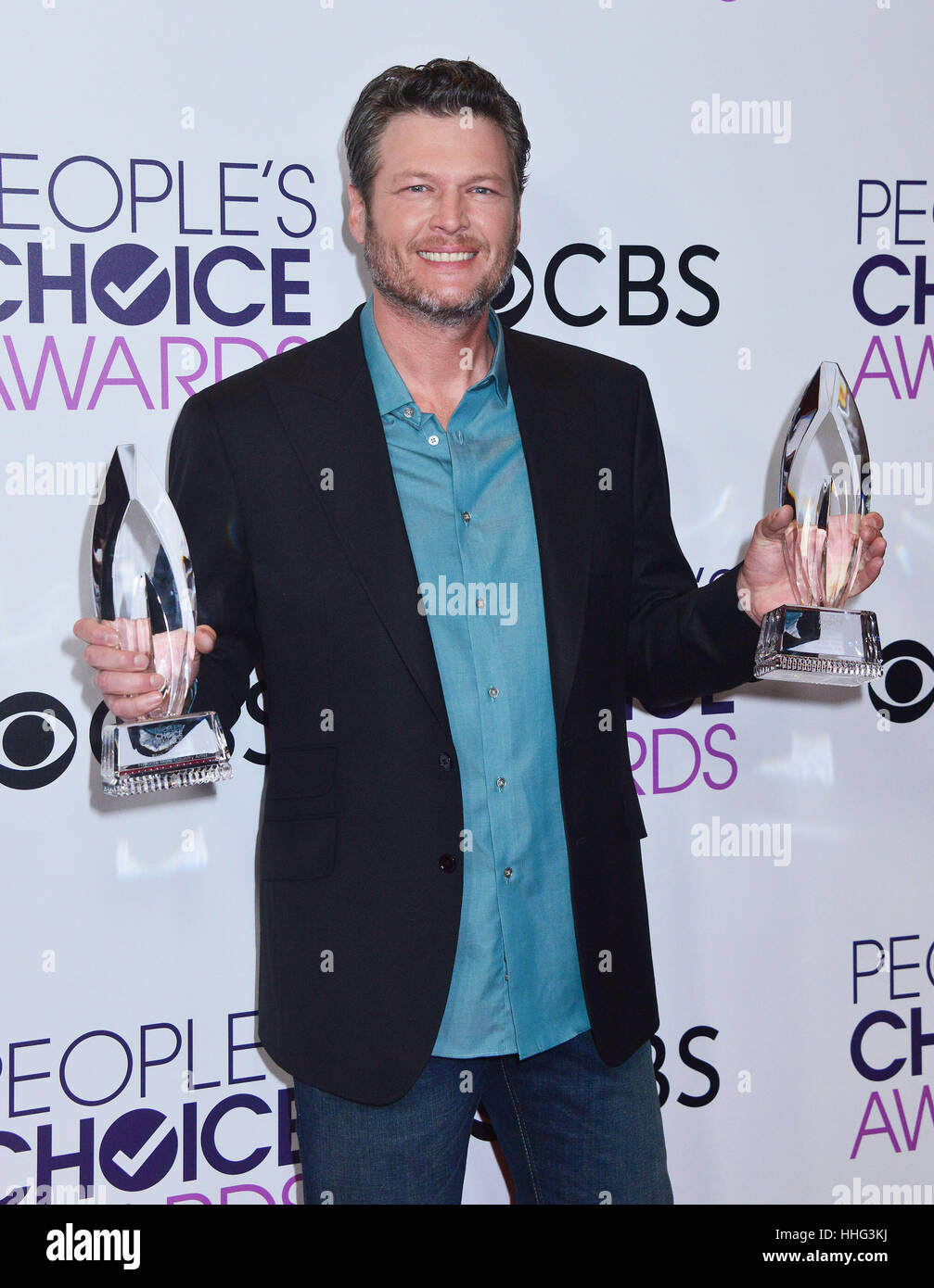 Blake Sheldon 209 arriving at the People's Choice Awards 2017 at the ...