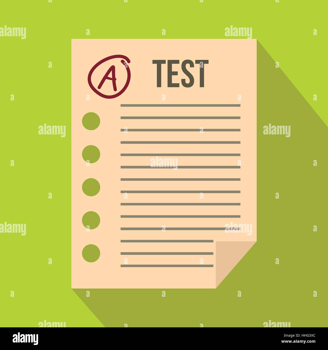 Student survey data Stock Vector Images - Alamy