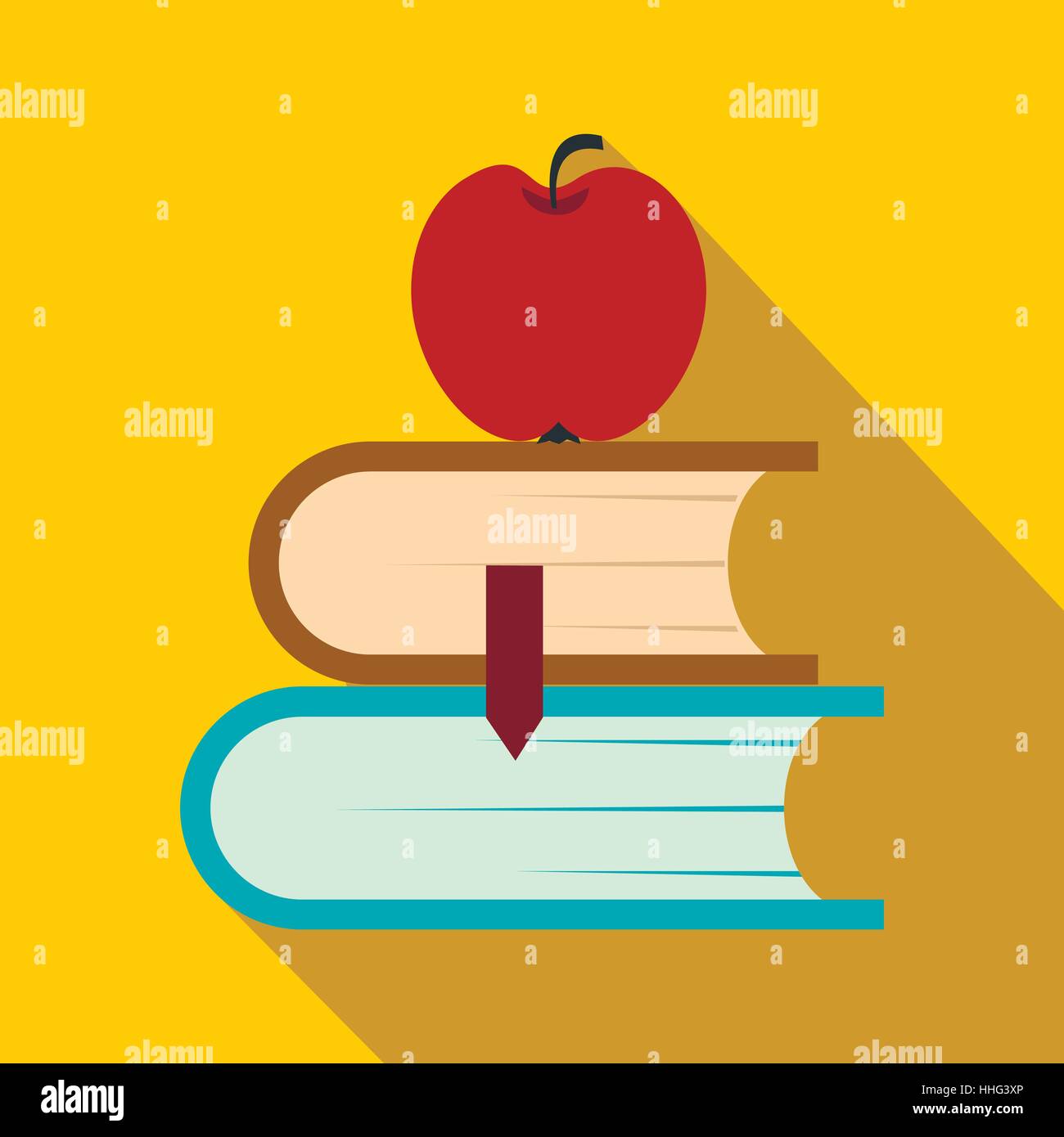 Read and green apple Stock Vector Images - Alamy