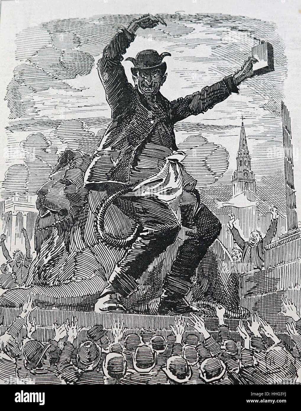 Devil illustration hi-res stock photography and images - Alamy