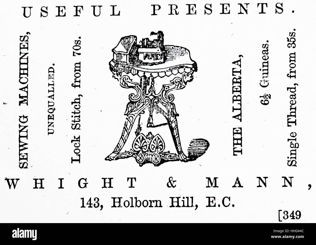 Sewing advert hi-res stock photography and images - Alamy