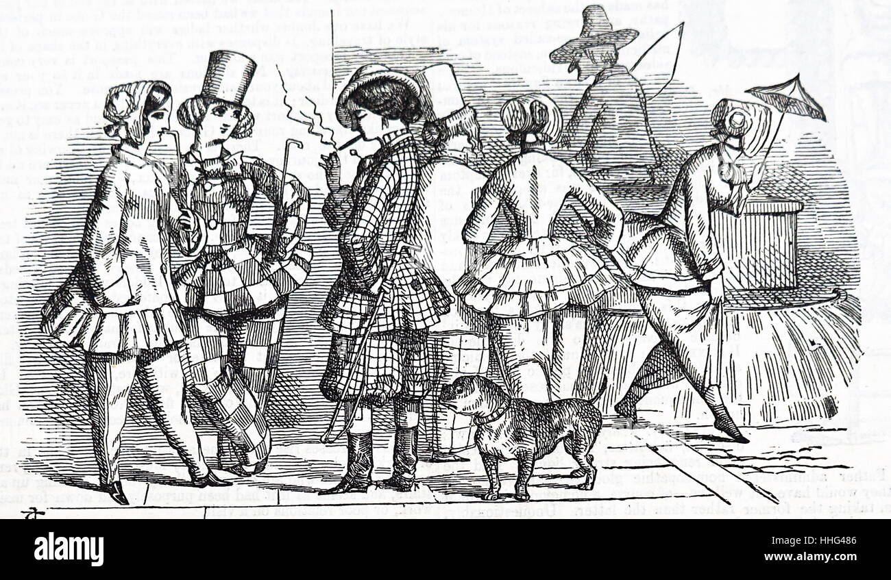 Bloomers 19th Century