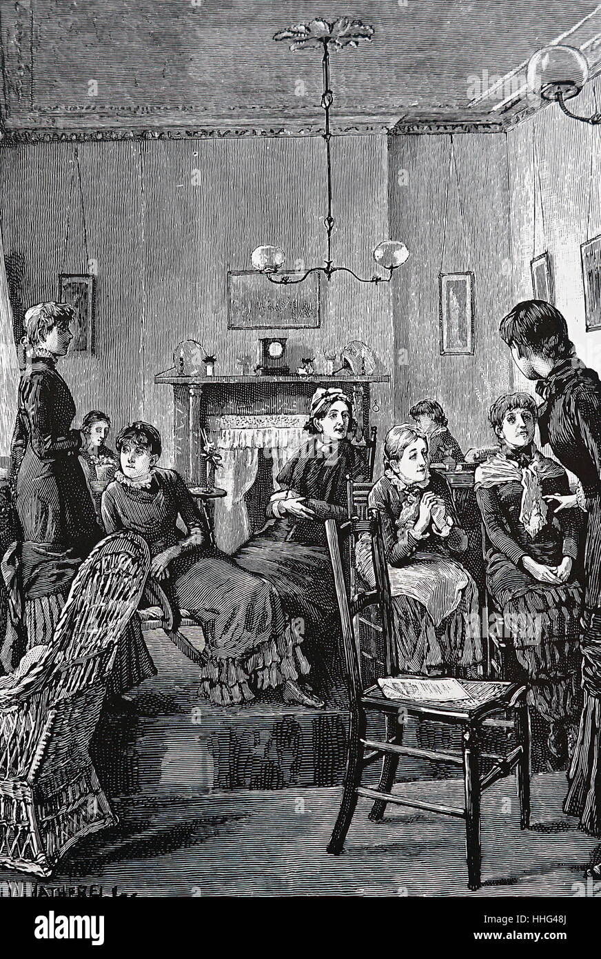 19th Century Women At Home