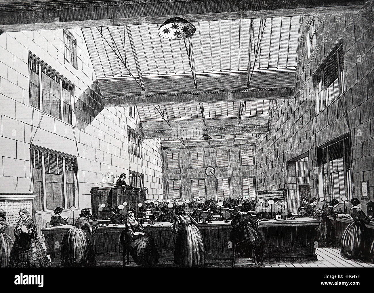 Telegraph room hi-res stock photography and images - Alamy