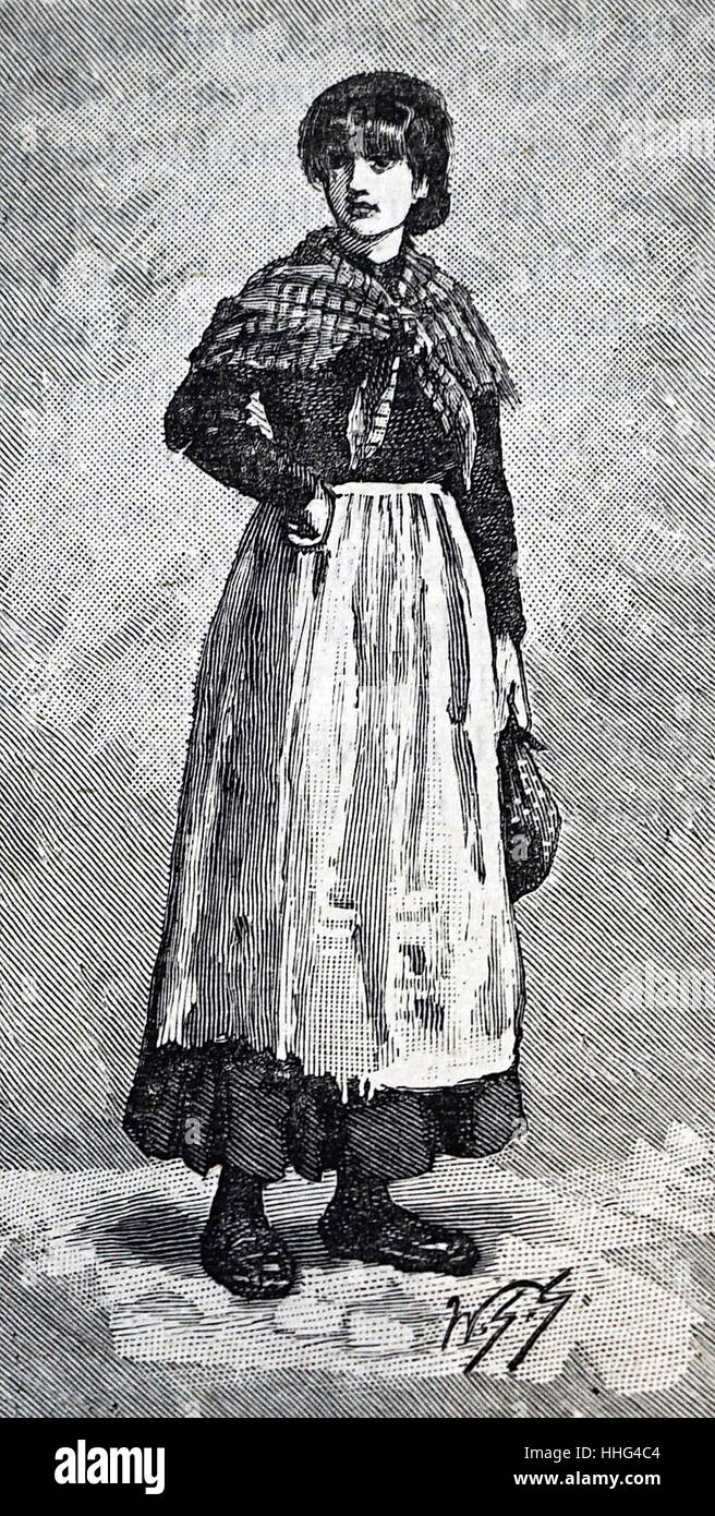 Female factory worker 19th century hi-res stock photography and images ...