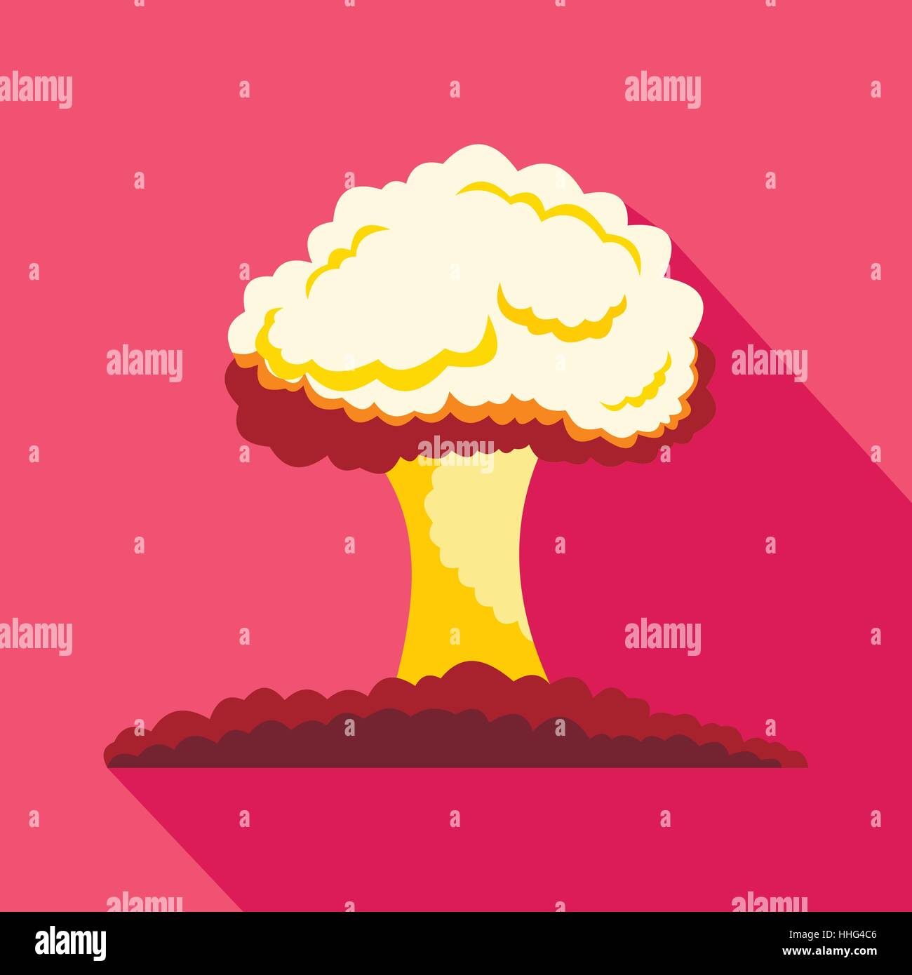 Atomic fallout bomb Stock Vector Images - Alamy