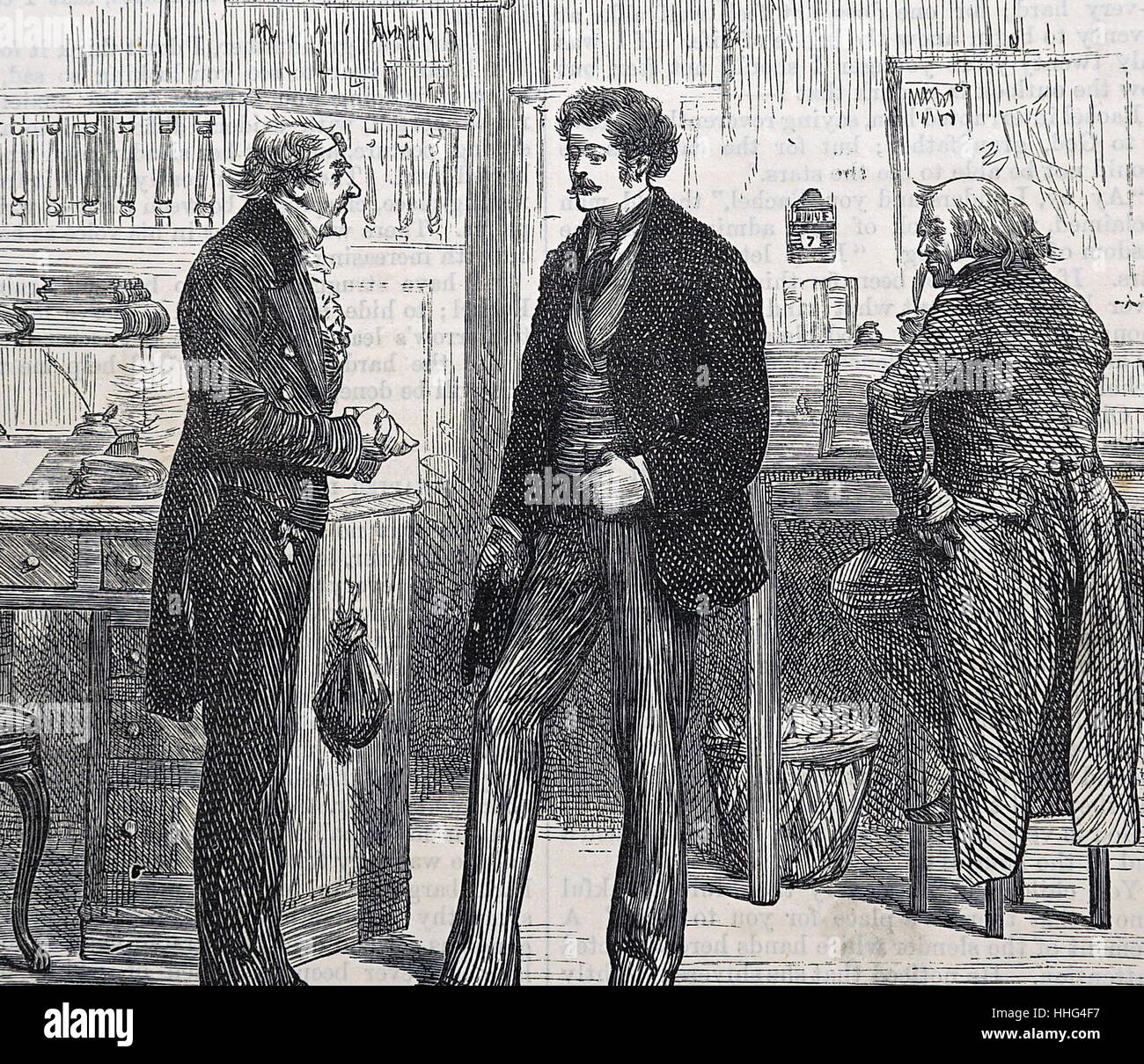 19th century business office hi-res stock photography and images - Alamy
