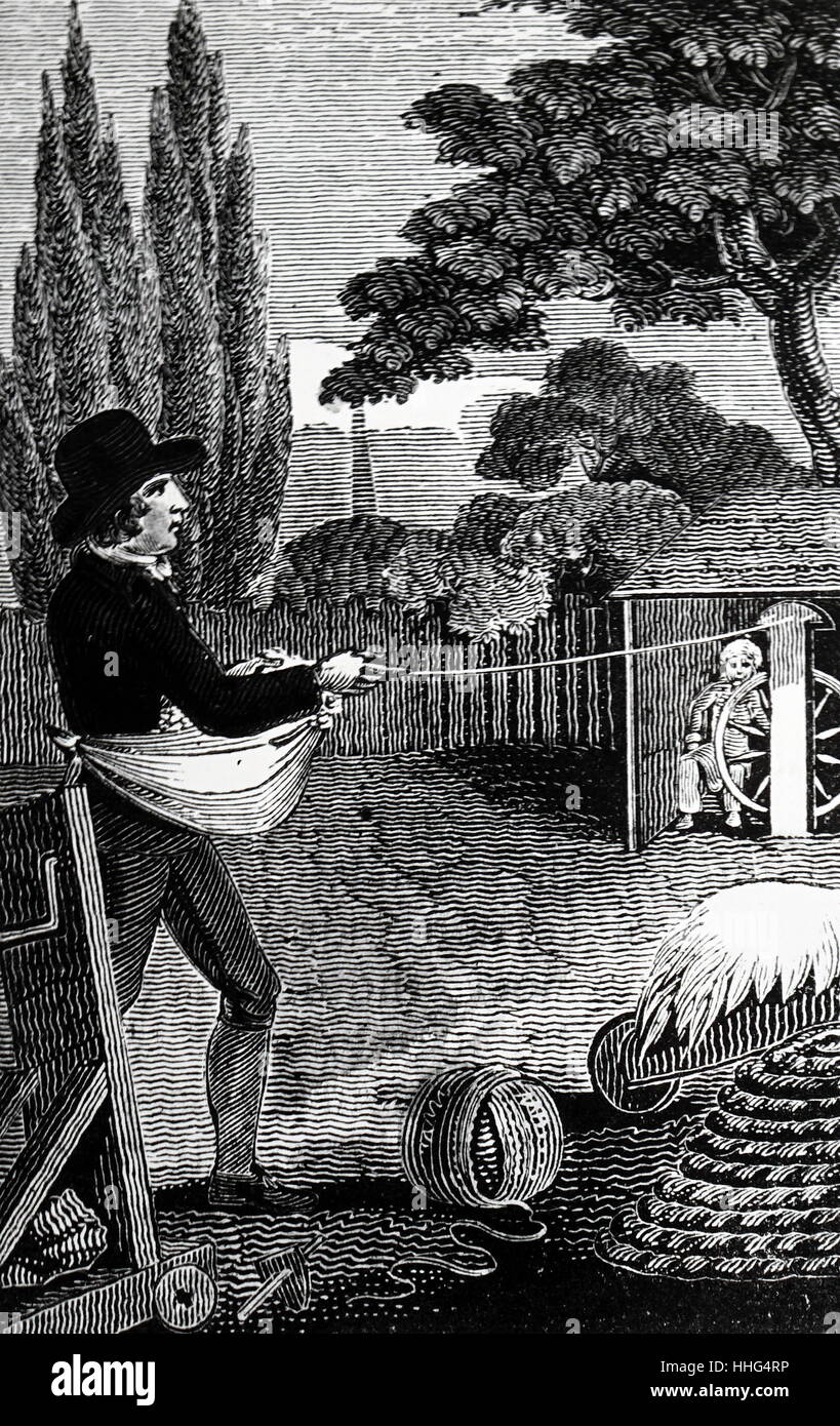 Rope making machine machine hi-res stock photography and images - Alamy