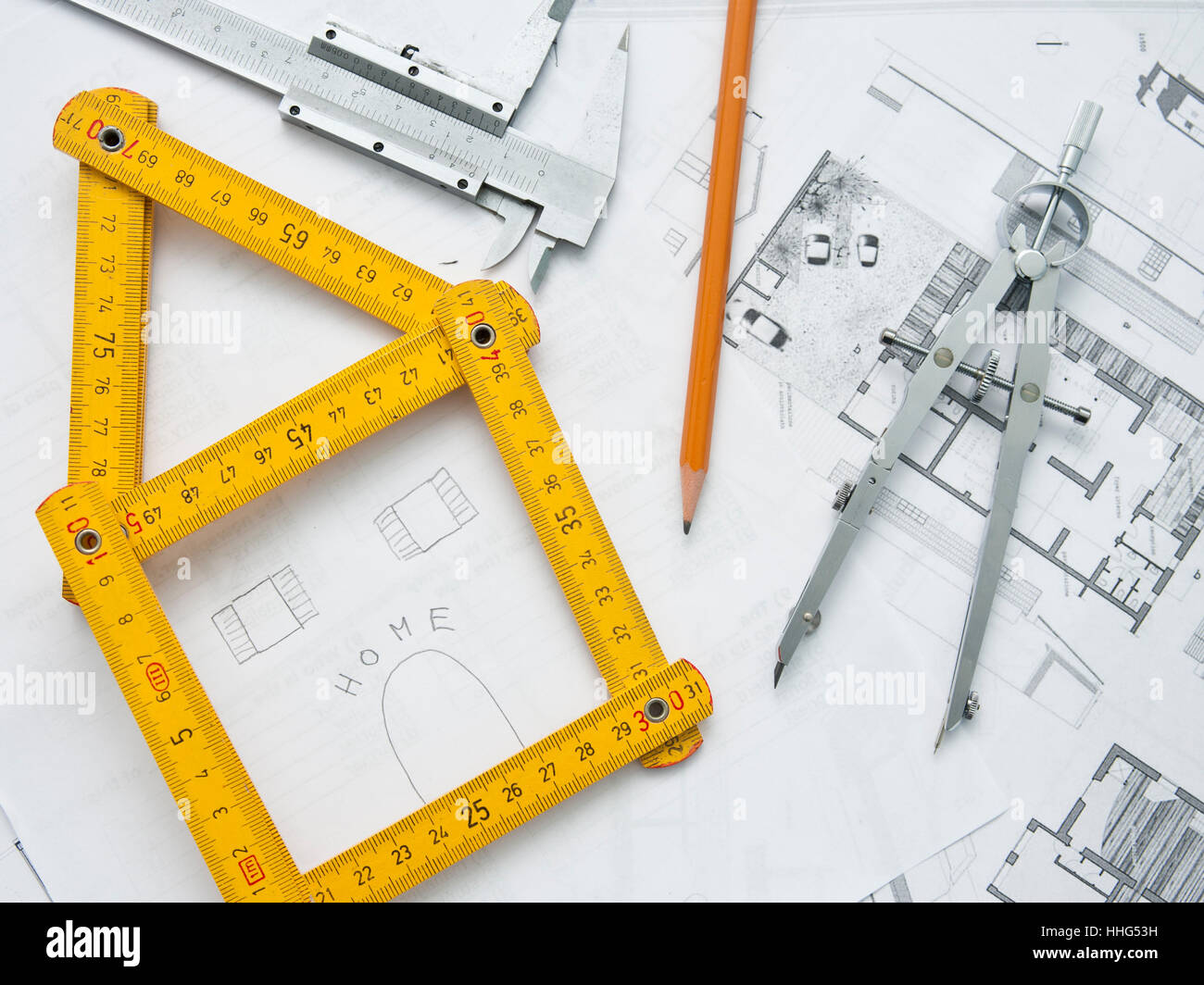 house, building, office, tools, architectural, build, model, design ...