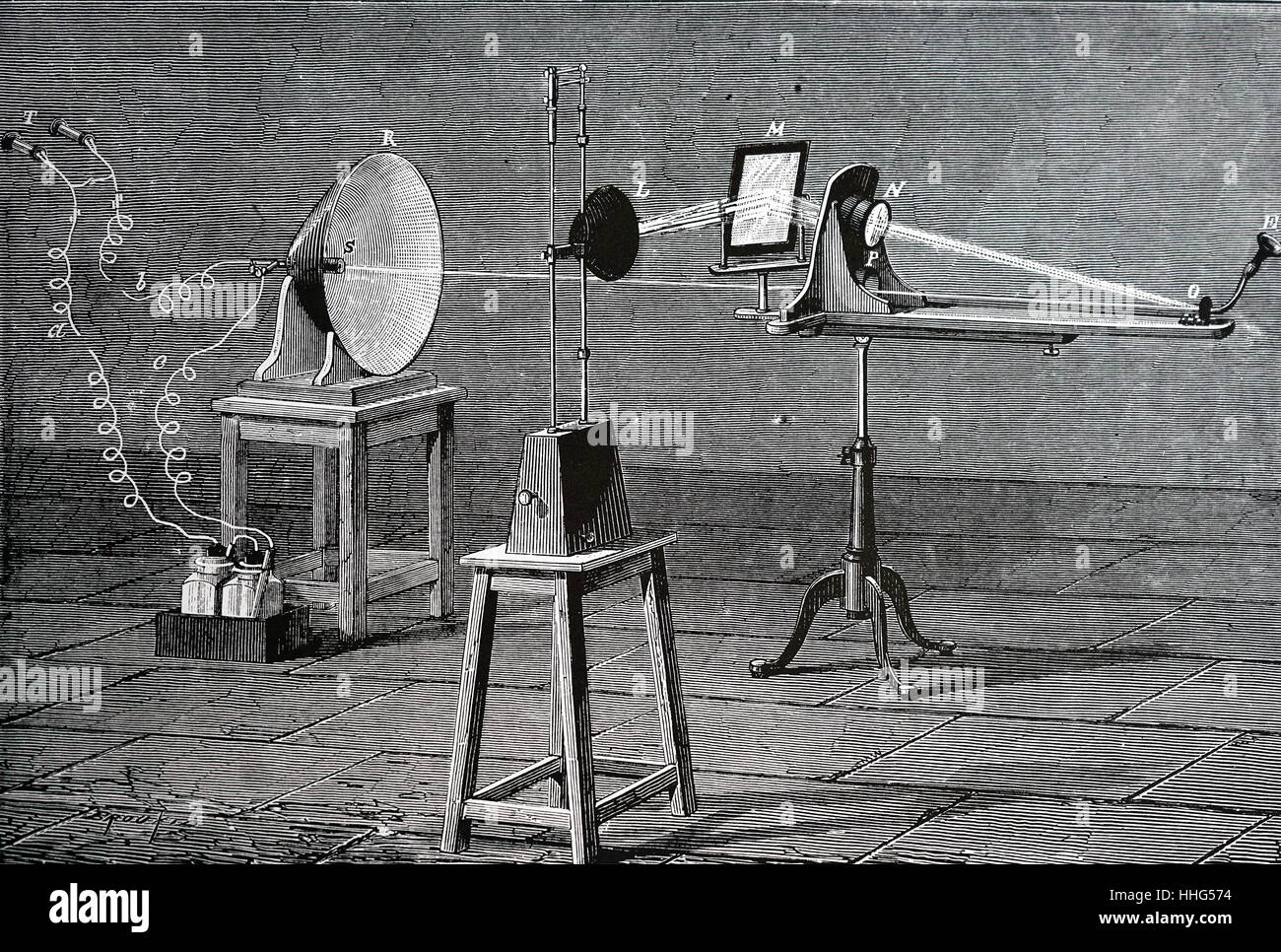 Alexander Graham Bell's photo phone Stock Photo: 131277080 - Alamy