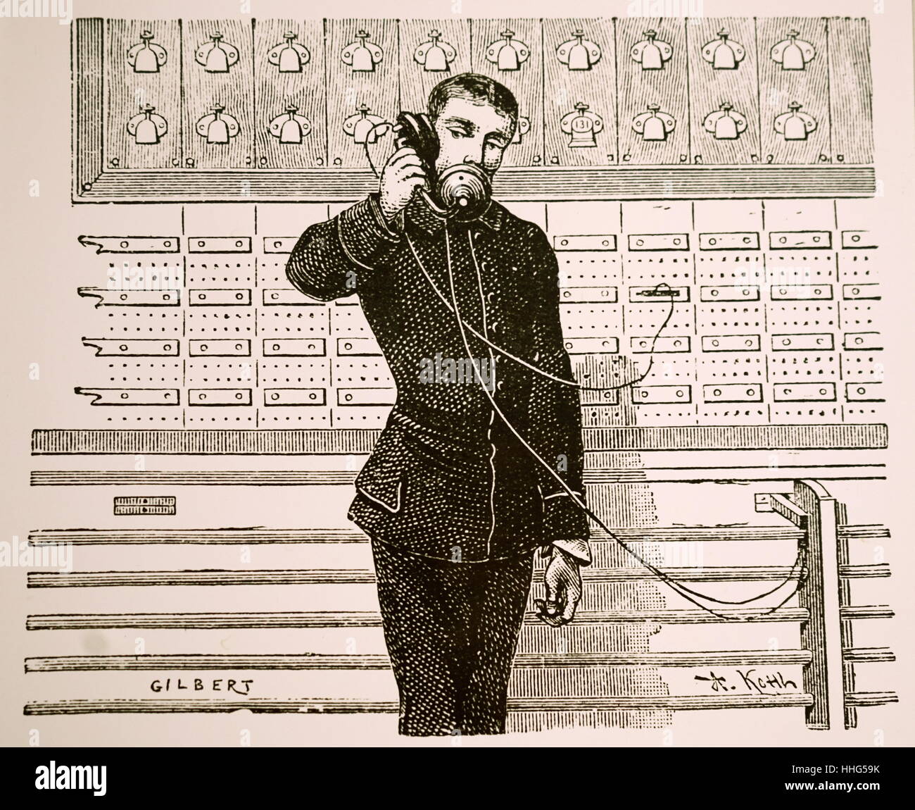 Exchange operator hi-res stock photography and images - Alamy