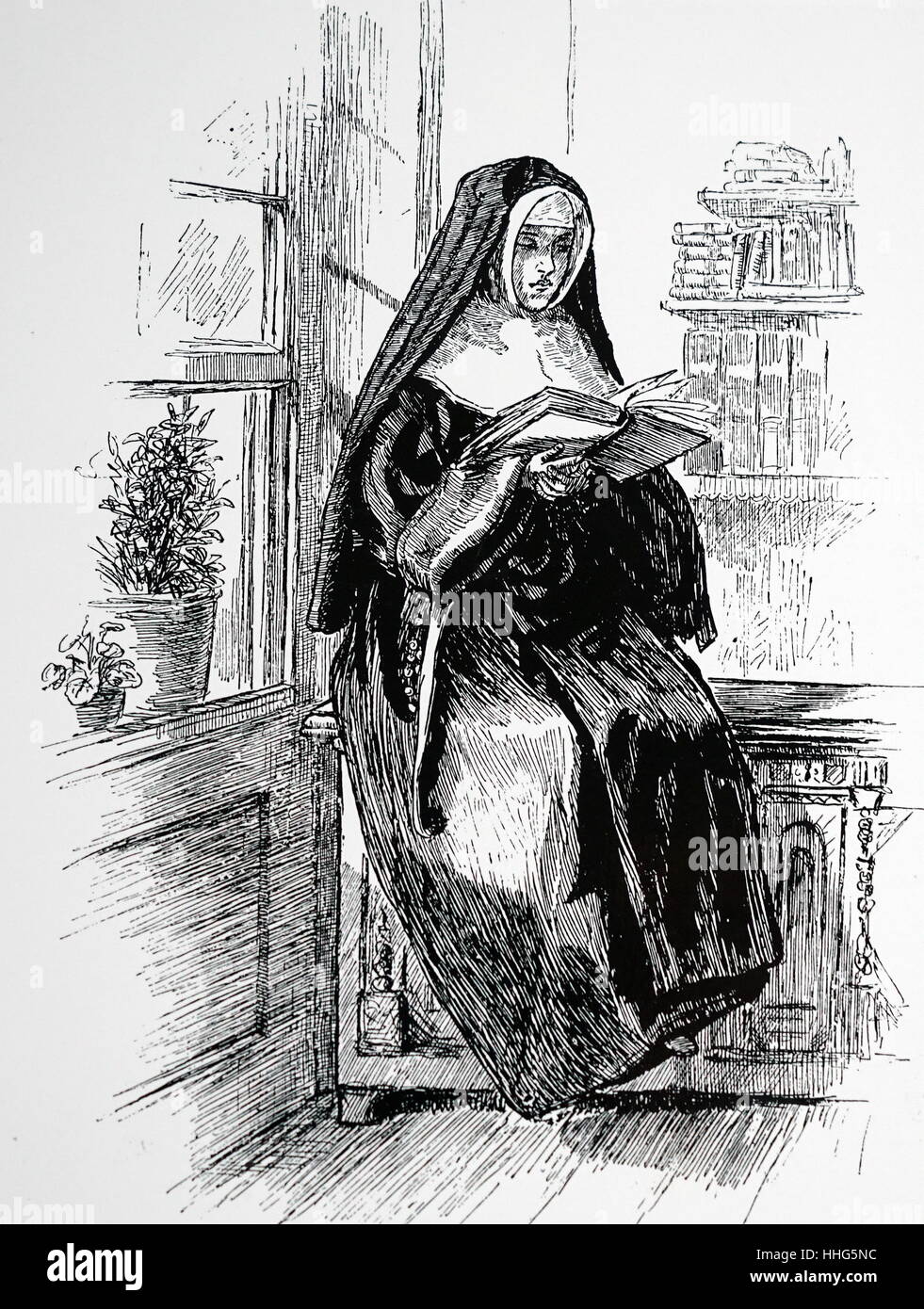 English nun hi-res stock photography and images - Alamy