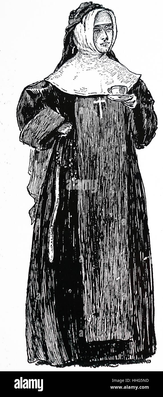 English convent life english hi-res stock photography and images - Alamy